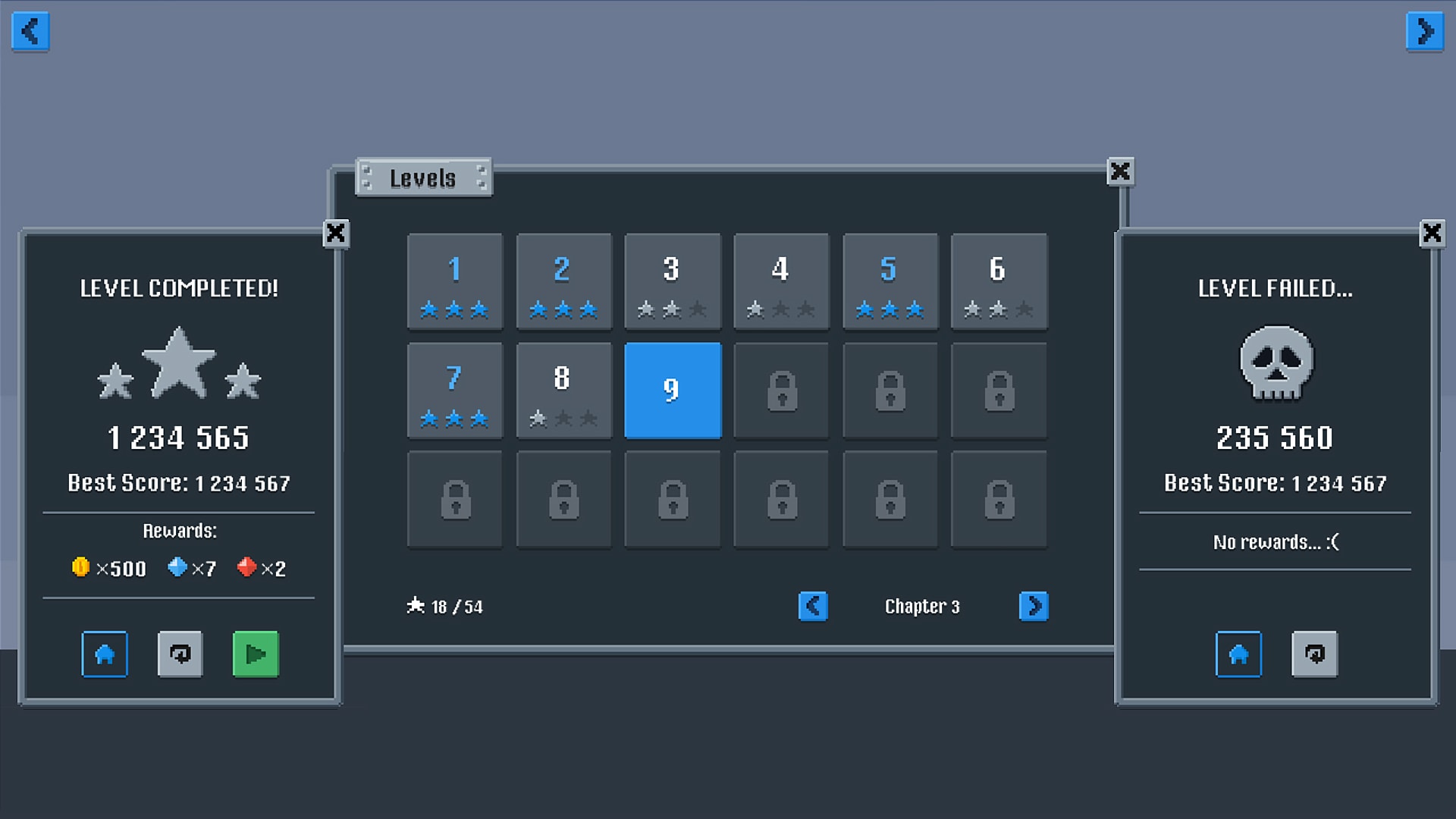 Pixel Art Gui 2 Commonui Main Menu In 2d Assets Ue Marketplace