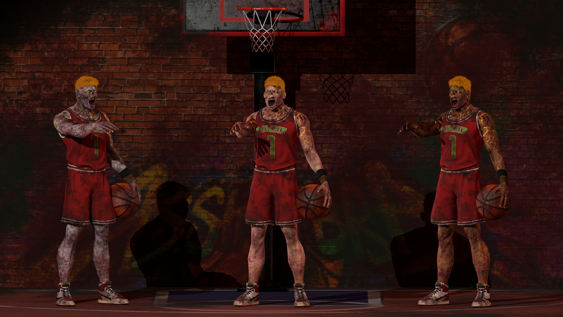 Basketball Zombie, 카테고리 캐릭터 - UE 마켓플레이스