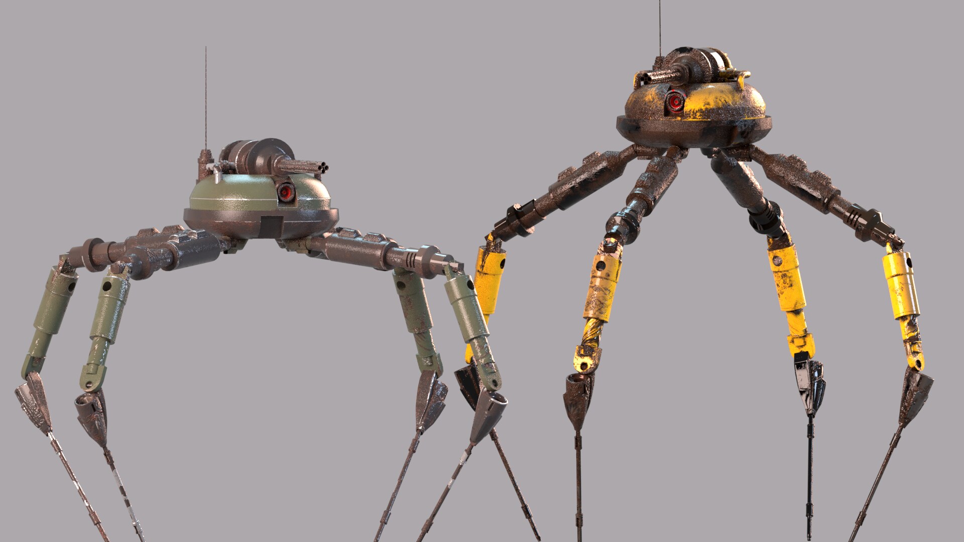 Quadruped Robot in Characters - UE Marketplace
