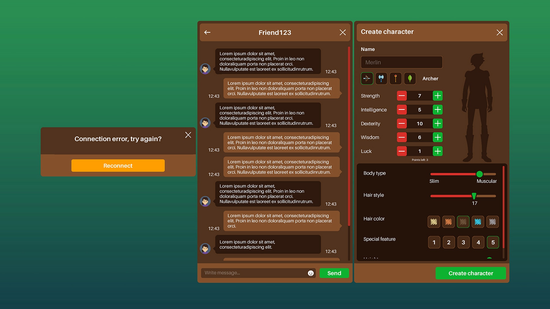 Ultimate Flat Themed Gui Ui 9 Themes Bundle Kit 711 Widgets Psd