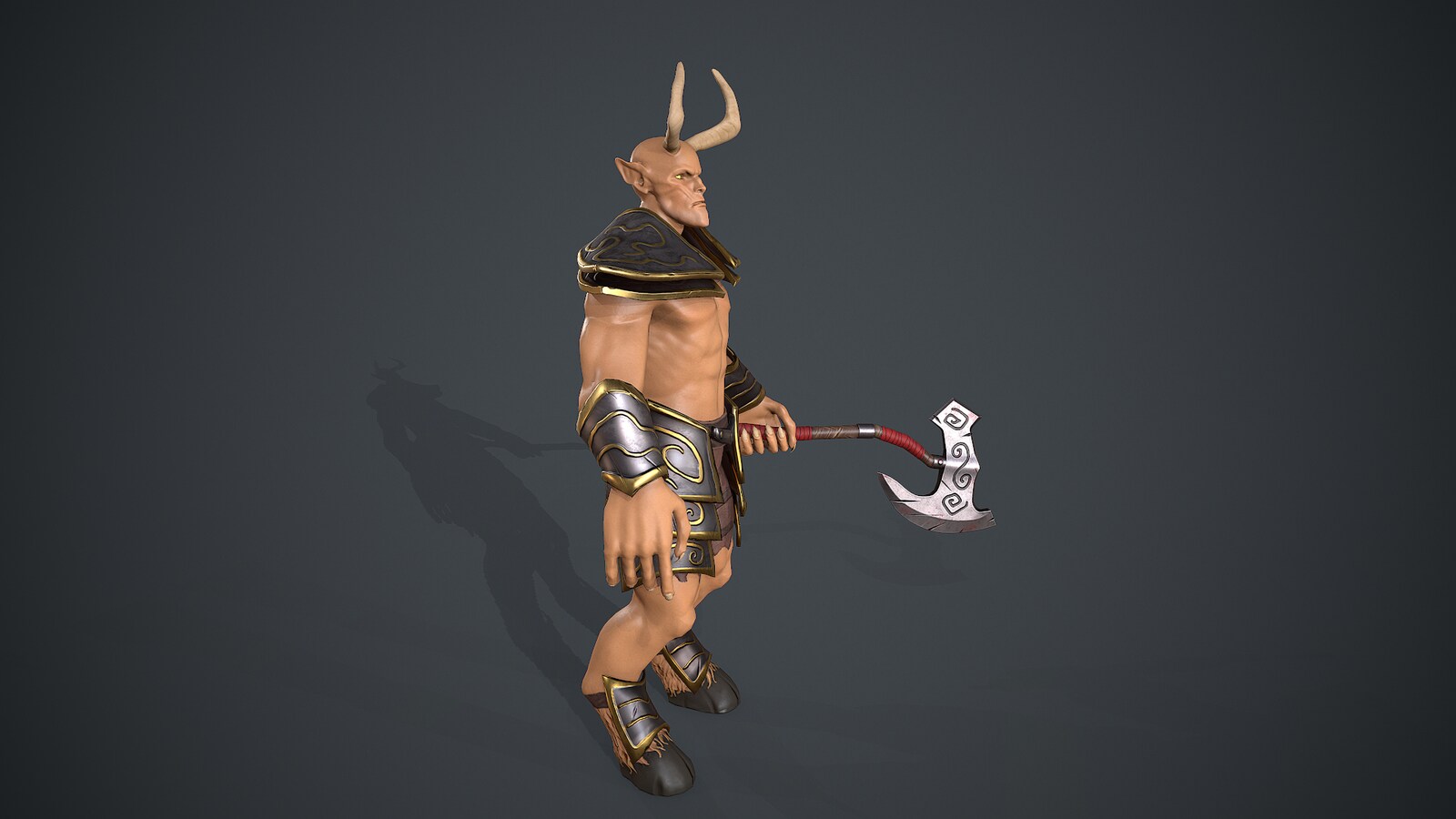 Demon Fighter in Characters - UE Marketplace