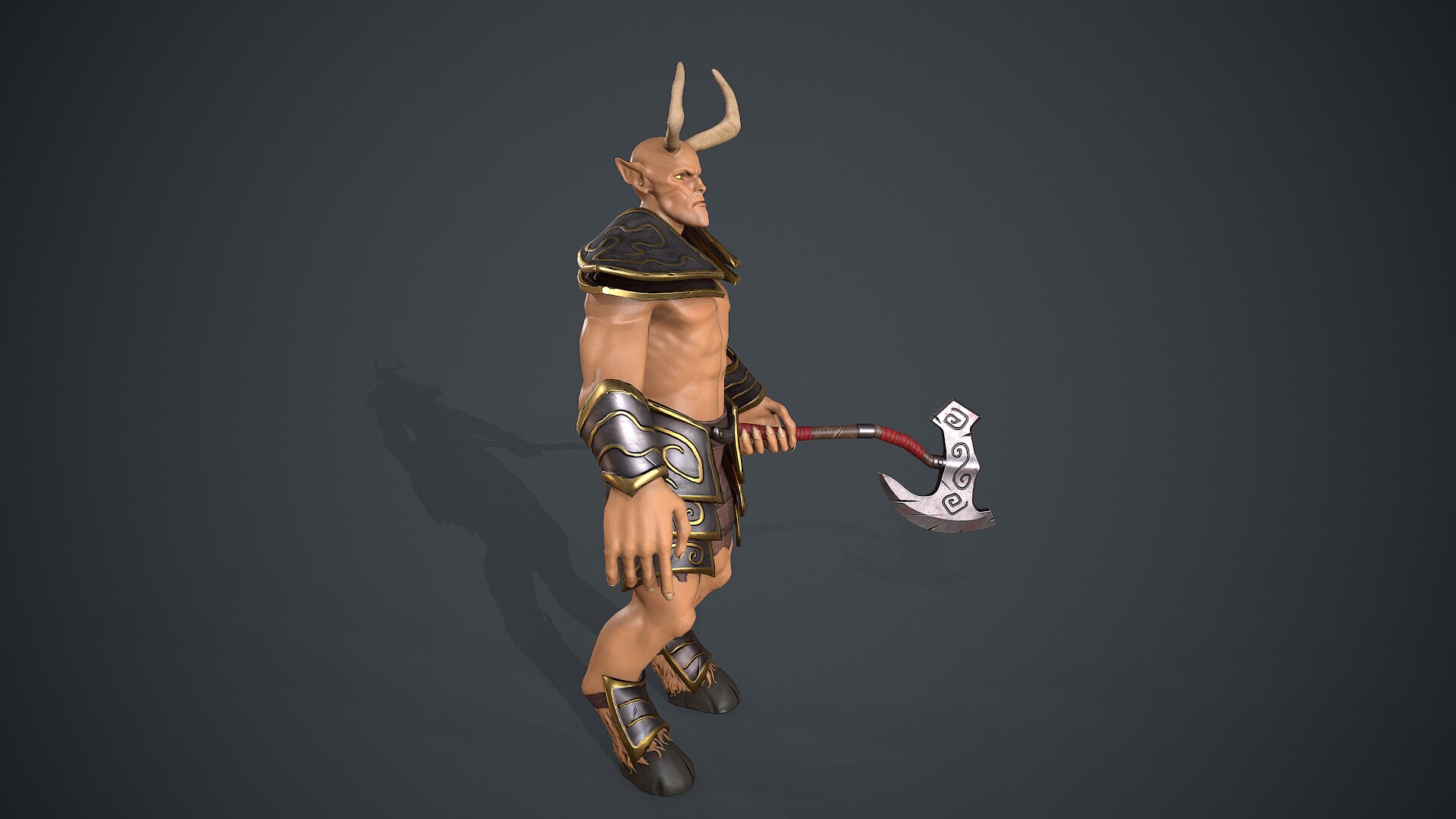 Demon Fighter in Characters - UE Marketplace