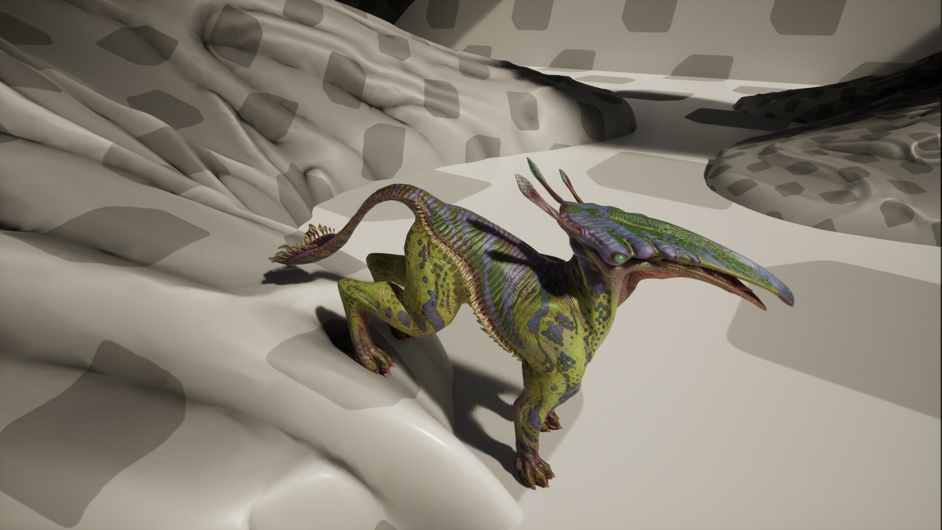 在角色创建的Alien Dogs - 虚幻引擎商城