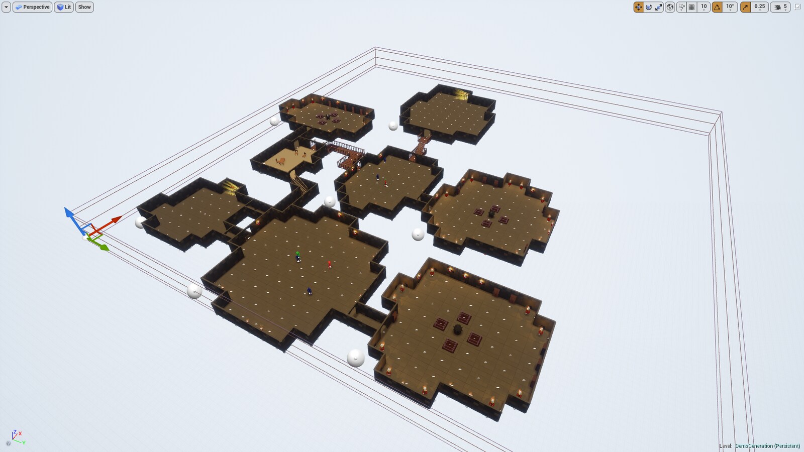 Dungeon Generator V2 in Blueprints - UE Marketplace