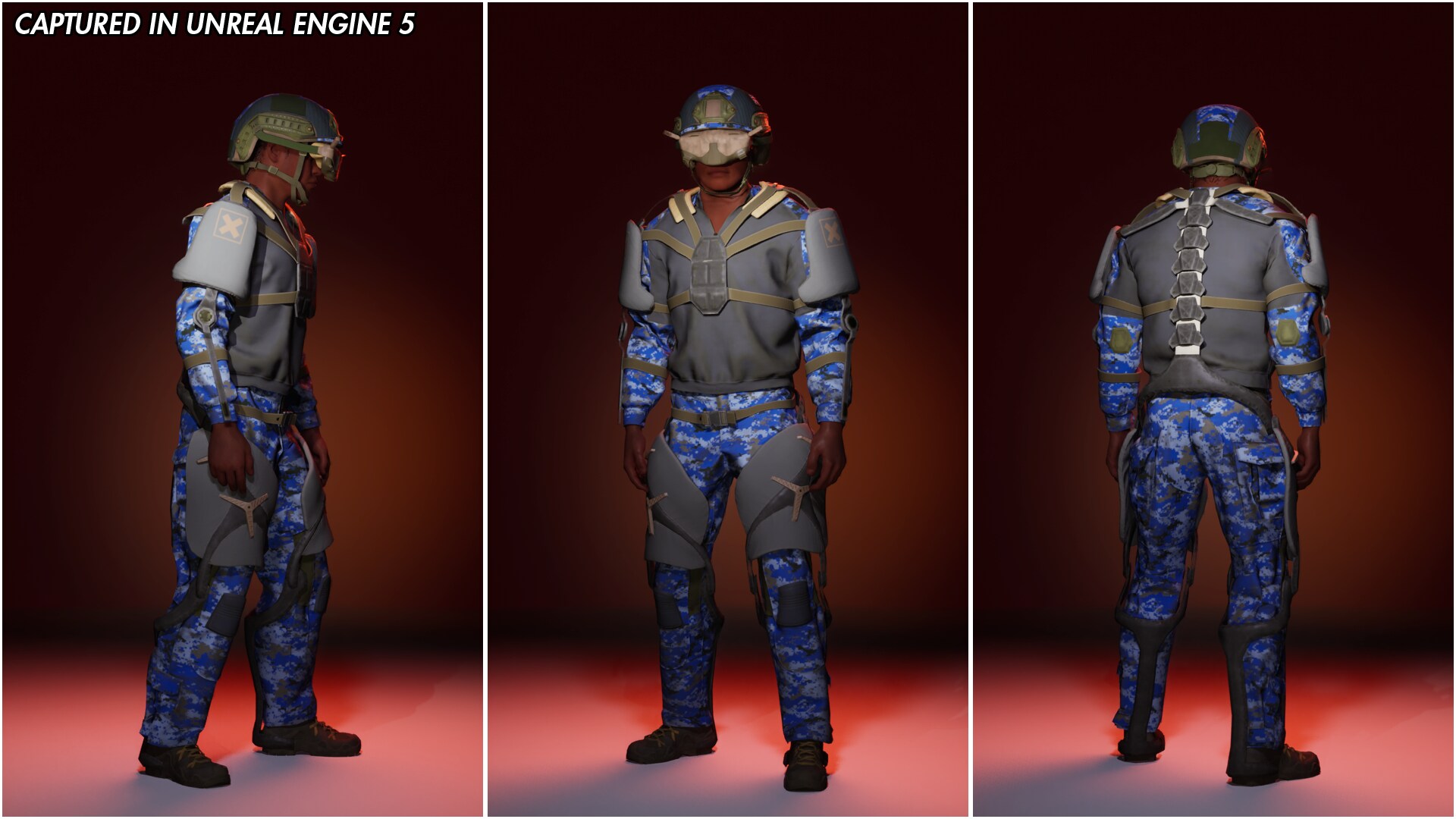 Near Future Soldier in Characters - UE Marketplace