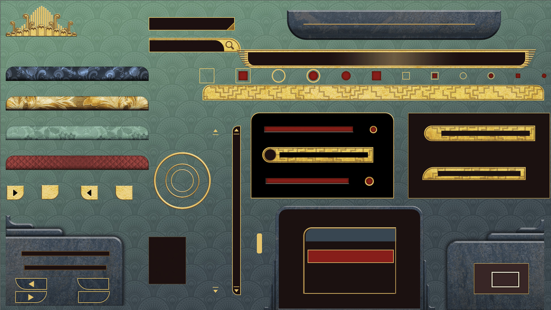 Modular Art Deco UI Kit - Strategy