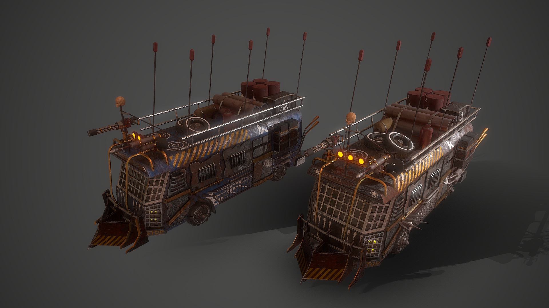 Post Apocalyptic Bus in Props - UE Marketplace