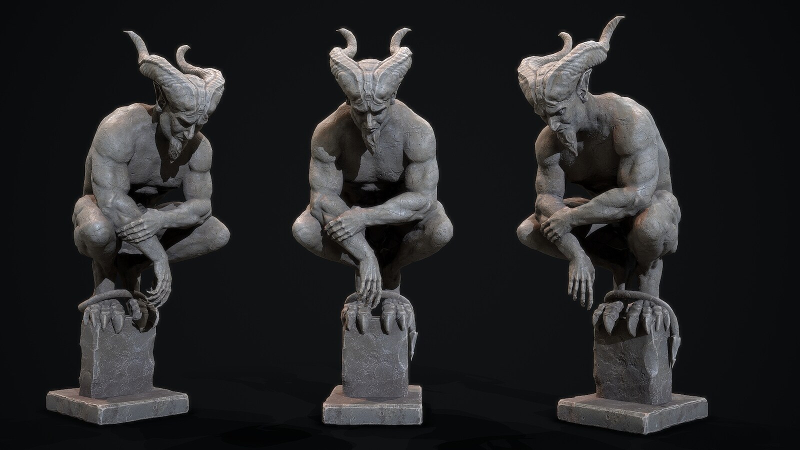 Mystical Statues in Props - UE Marketplace