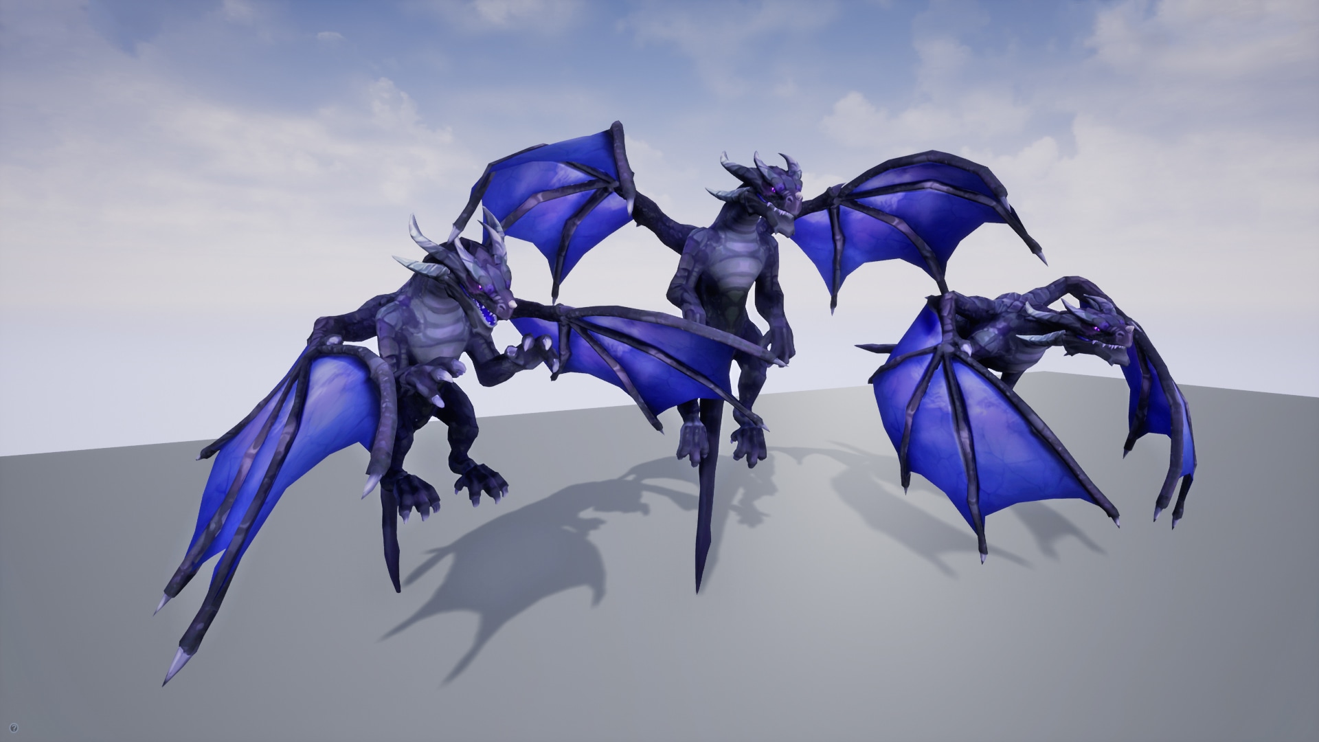 Stylized Fantasy Drake in Characters - UE Marketplace