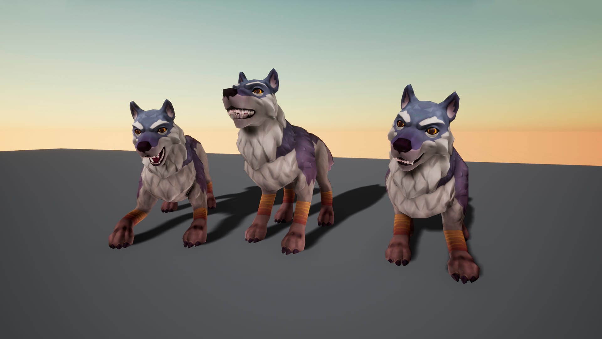 Fantasy Wolf in Characters - UE Marketplace