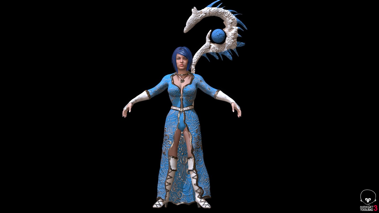 Wizard Girl in Characters - UE Marketplace