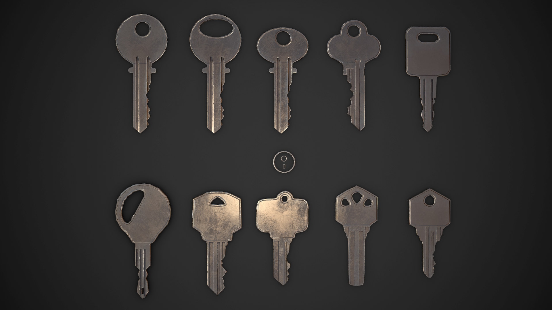 Customizable Key Pack in Props - UE Marketplace
