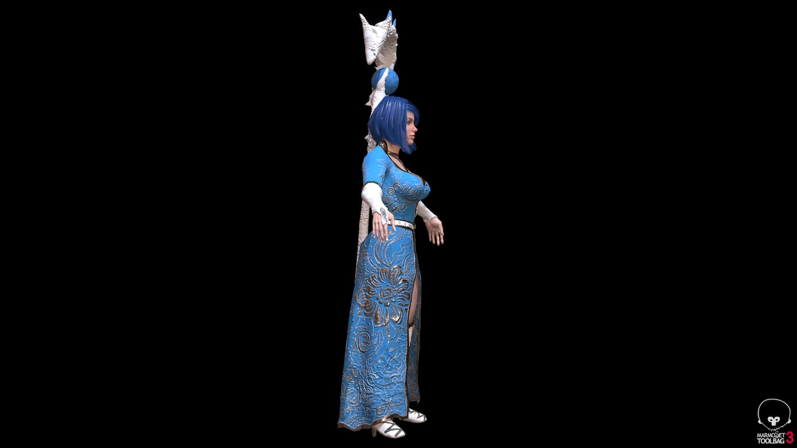 Wizard Girl in Characters - UE Marketplace