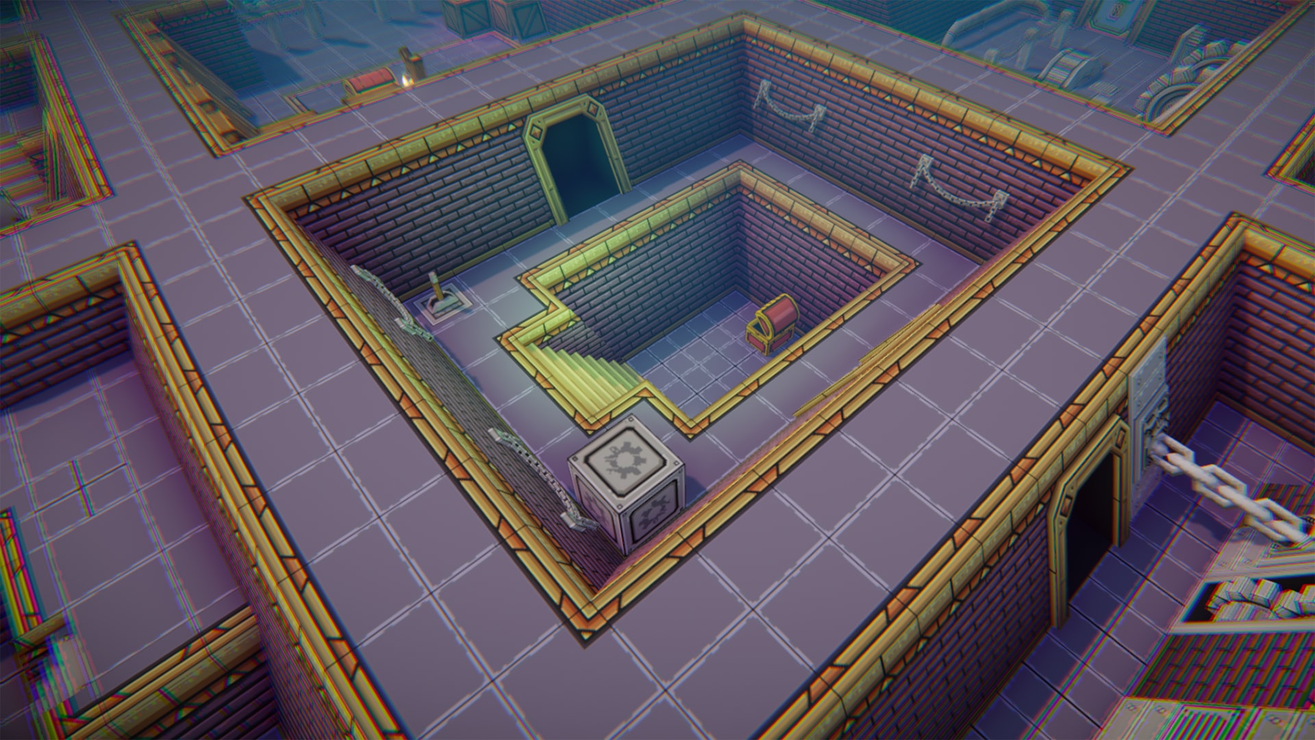 Retro Dungeons The Clocktower Asset Cloud