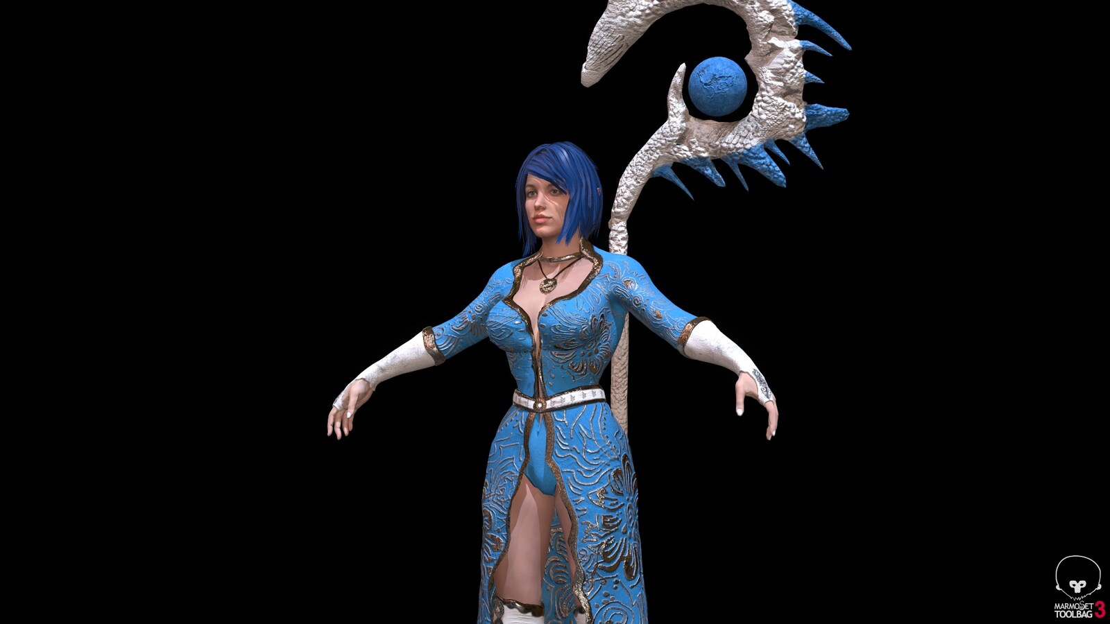 Wizard Girl in Characters - UE Marketplace