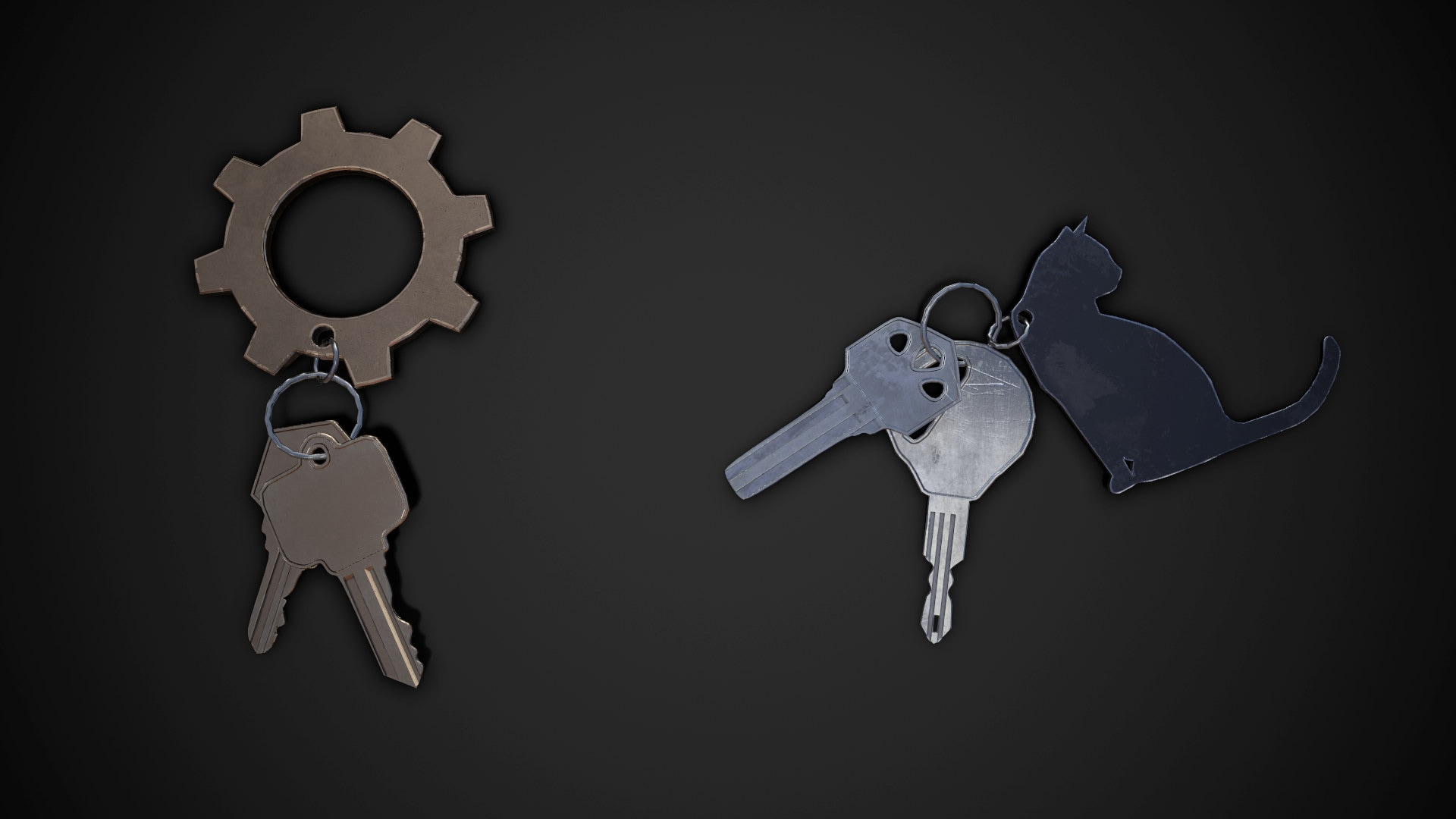 Customizable Key Pack in Props - UE Marketplace