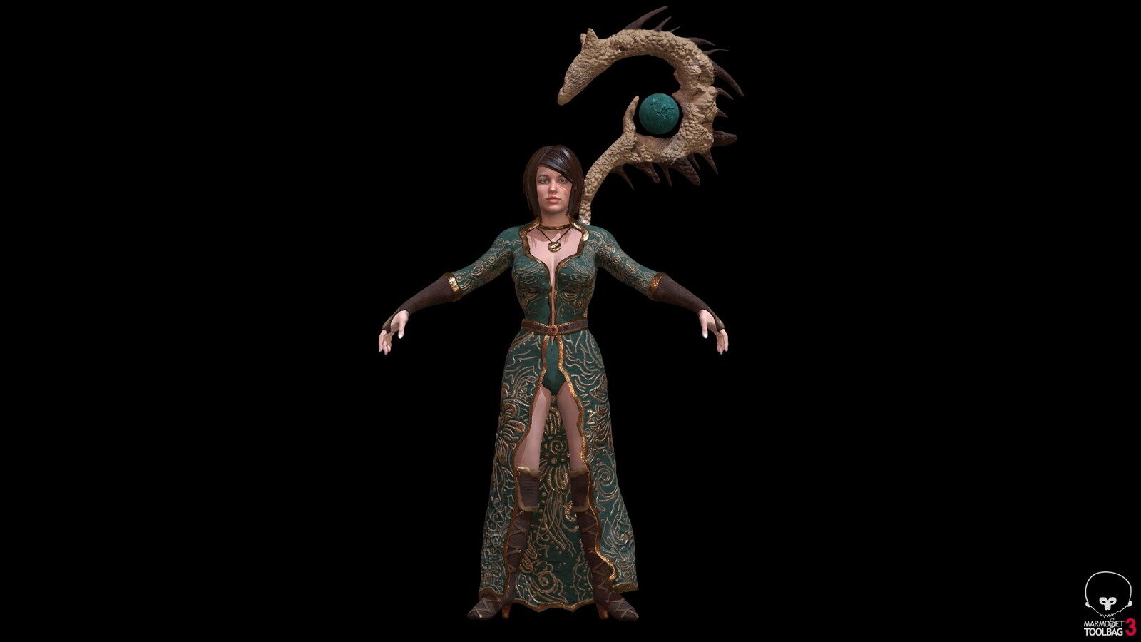 Wizard Girl in Characters - UE Marketplace