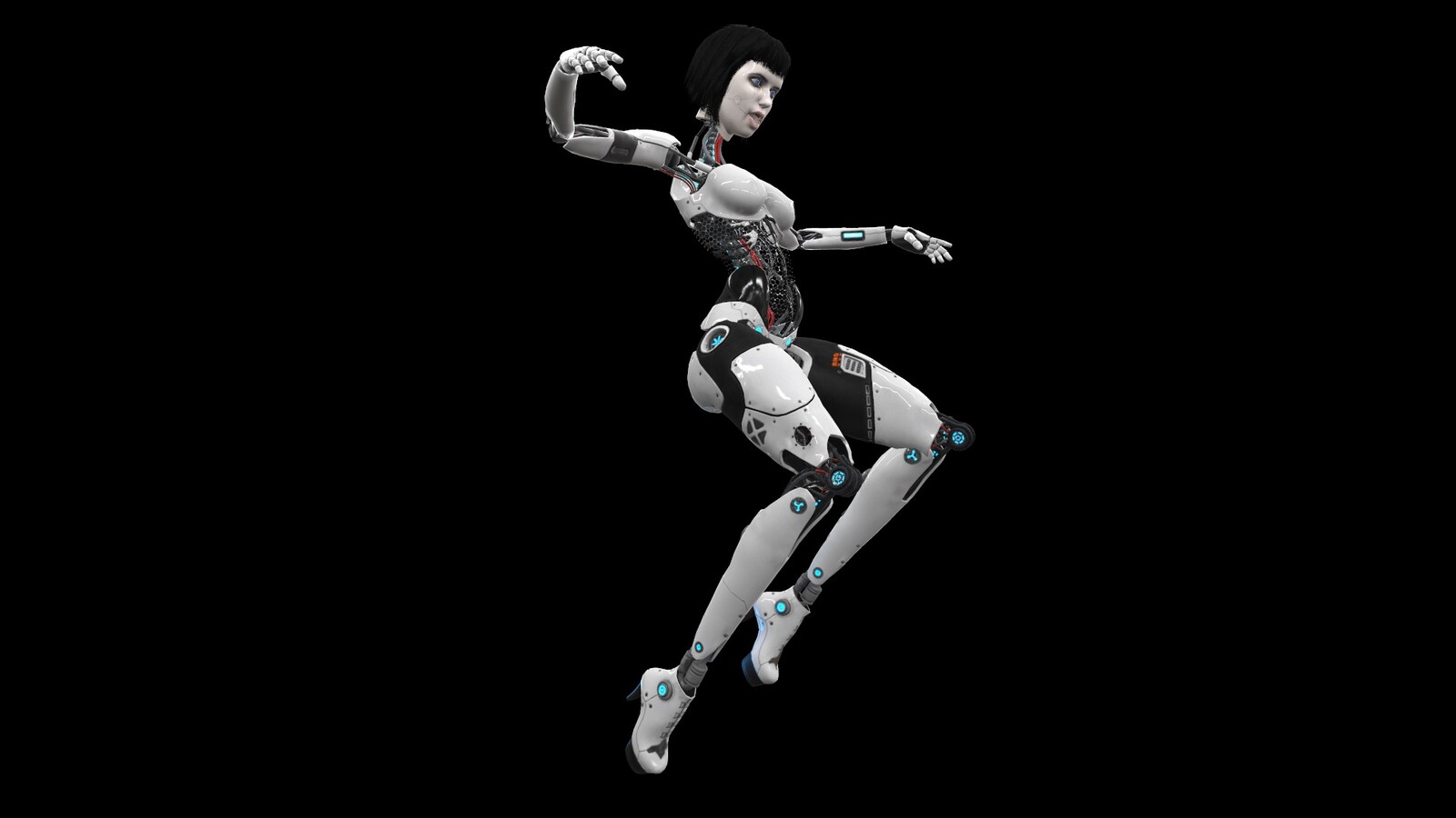 Robot girl LUCY in Characters - UE Marketplace