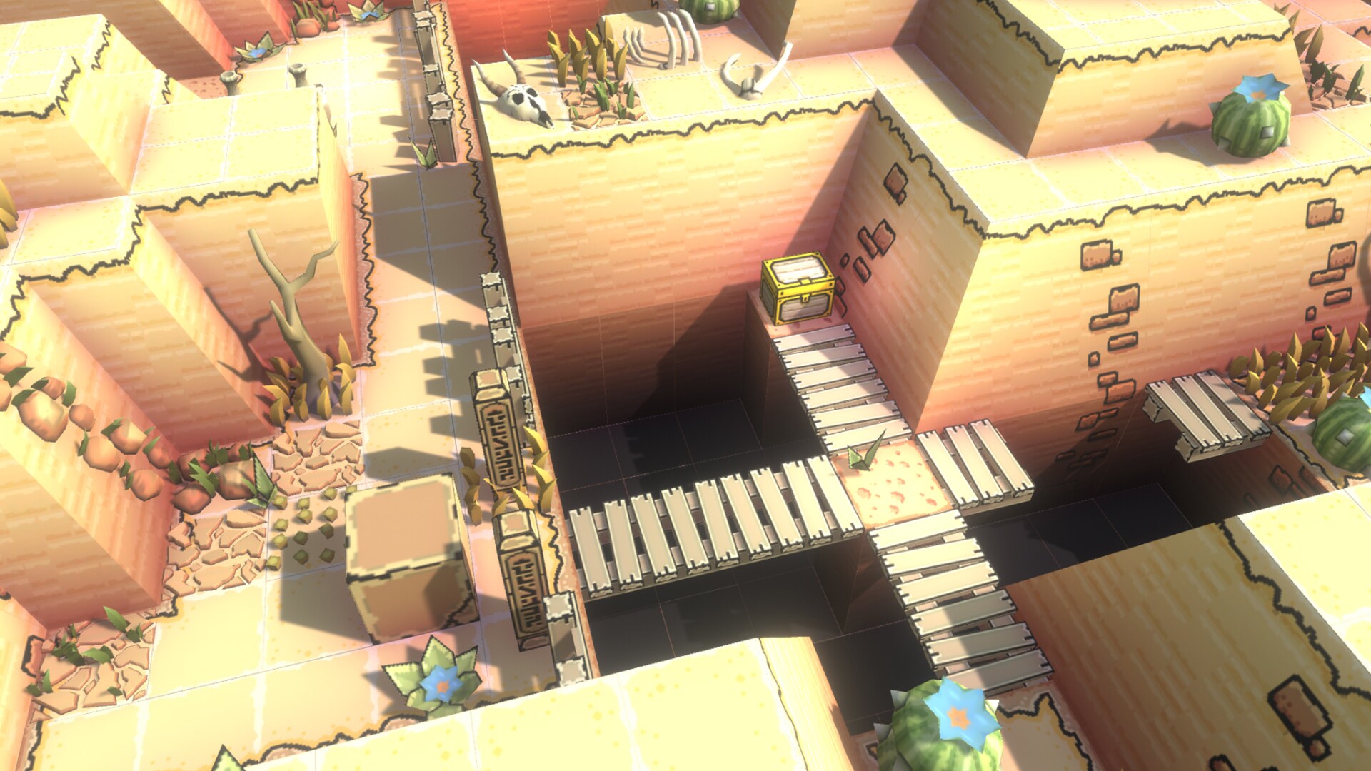 Retro Dungeons - The Desert in Environments - UE Marketplace