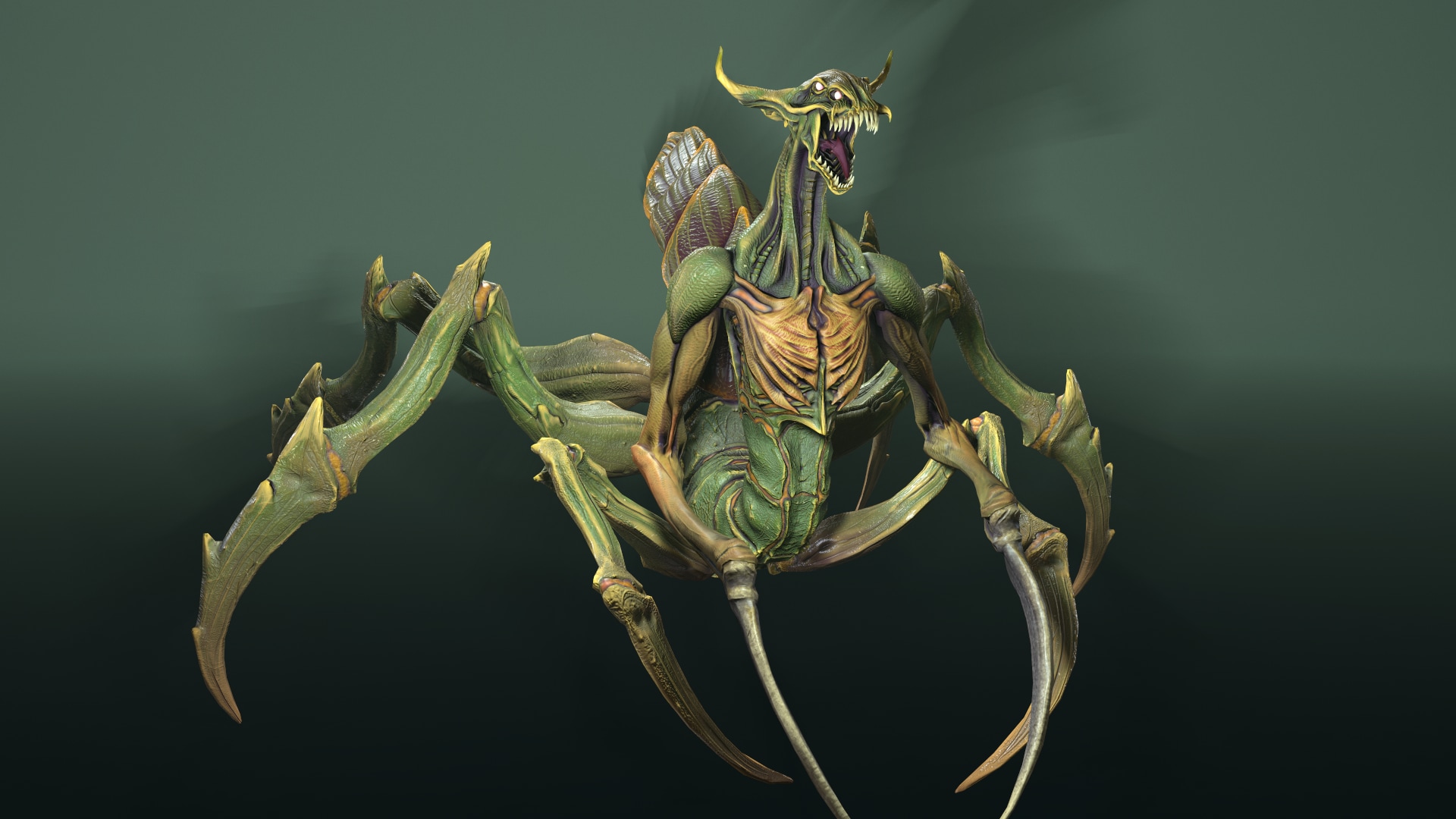 Alien Spider in Characters - UE Marketplace