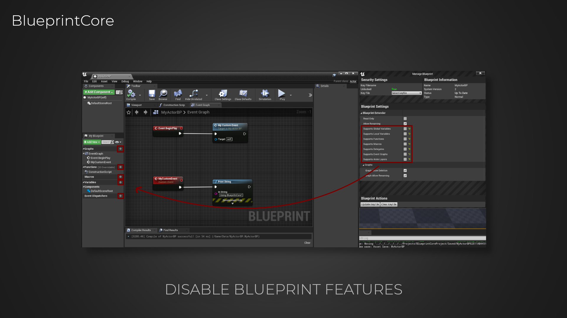 [Plugin] BlueprintCore ~ Protect your blueprint source code ...