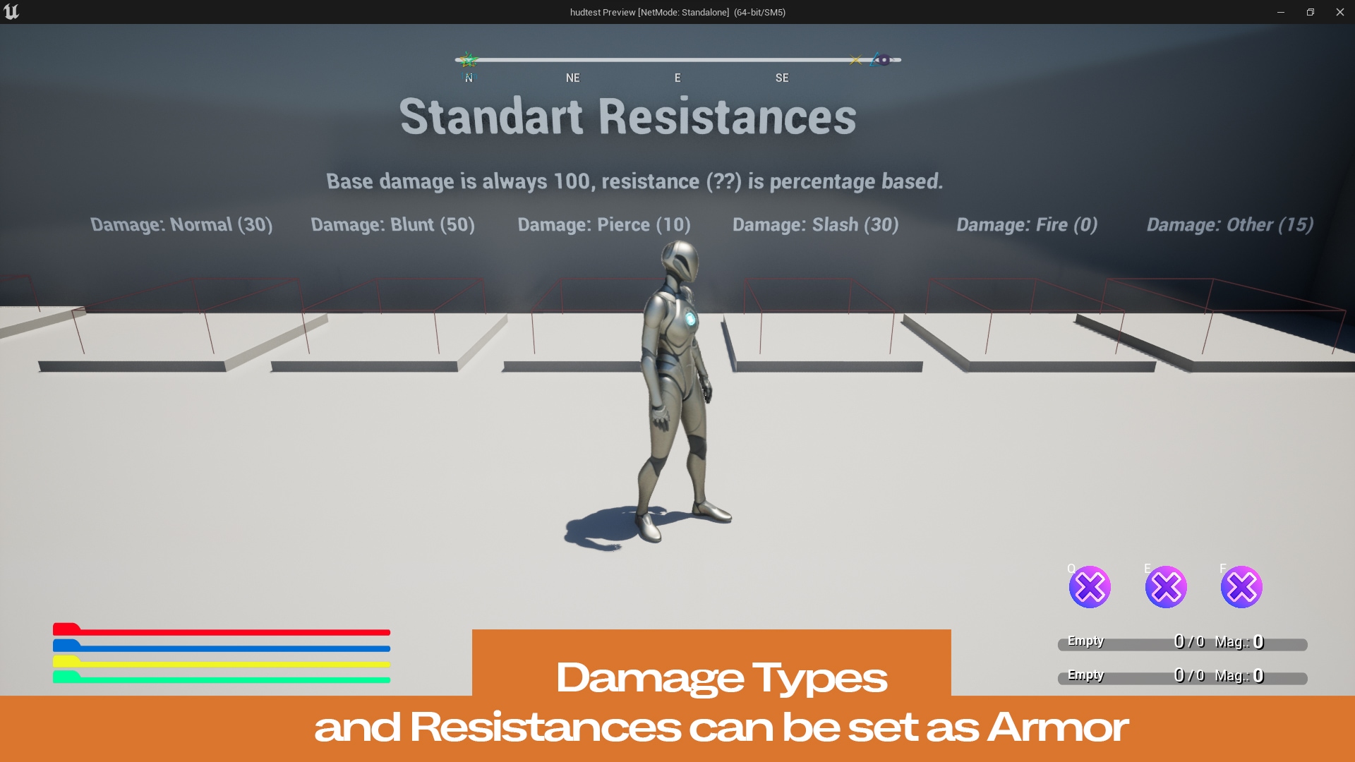 Ultimate HUD and STATS Component in Blueprints - UE Marketplace