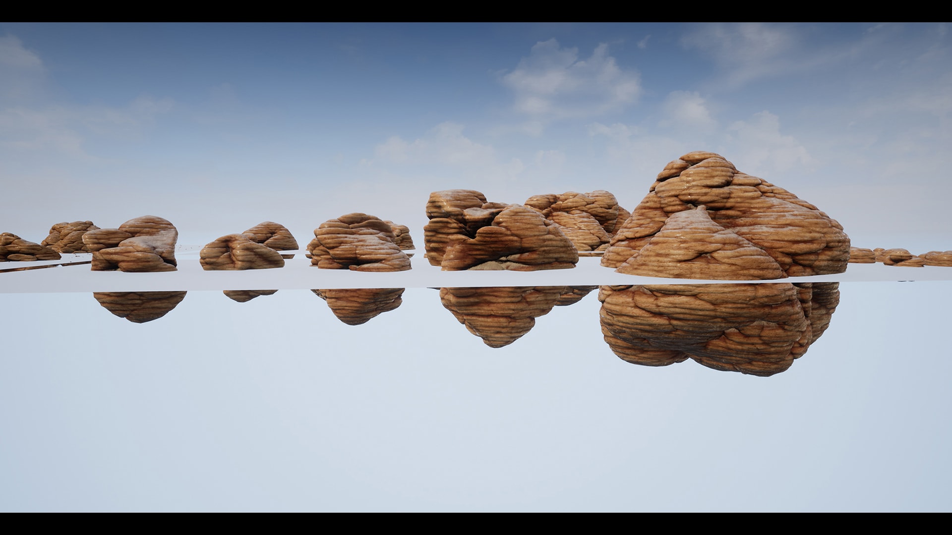 Smooth Alien Rock Formations in Props - UE Marketplace