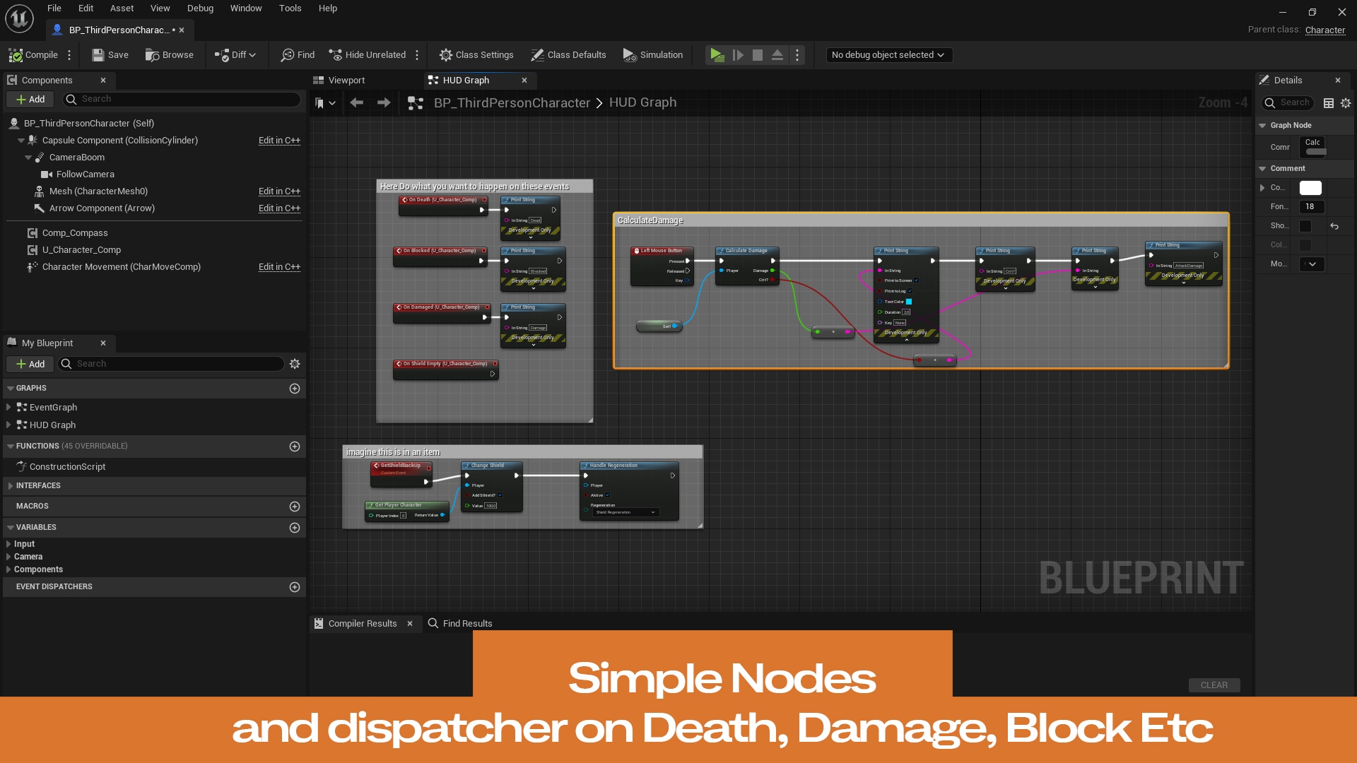 Ultimate HUD and STATS Component in Blueprints - UE Marketplace