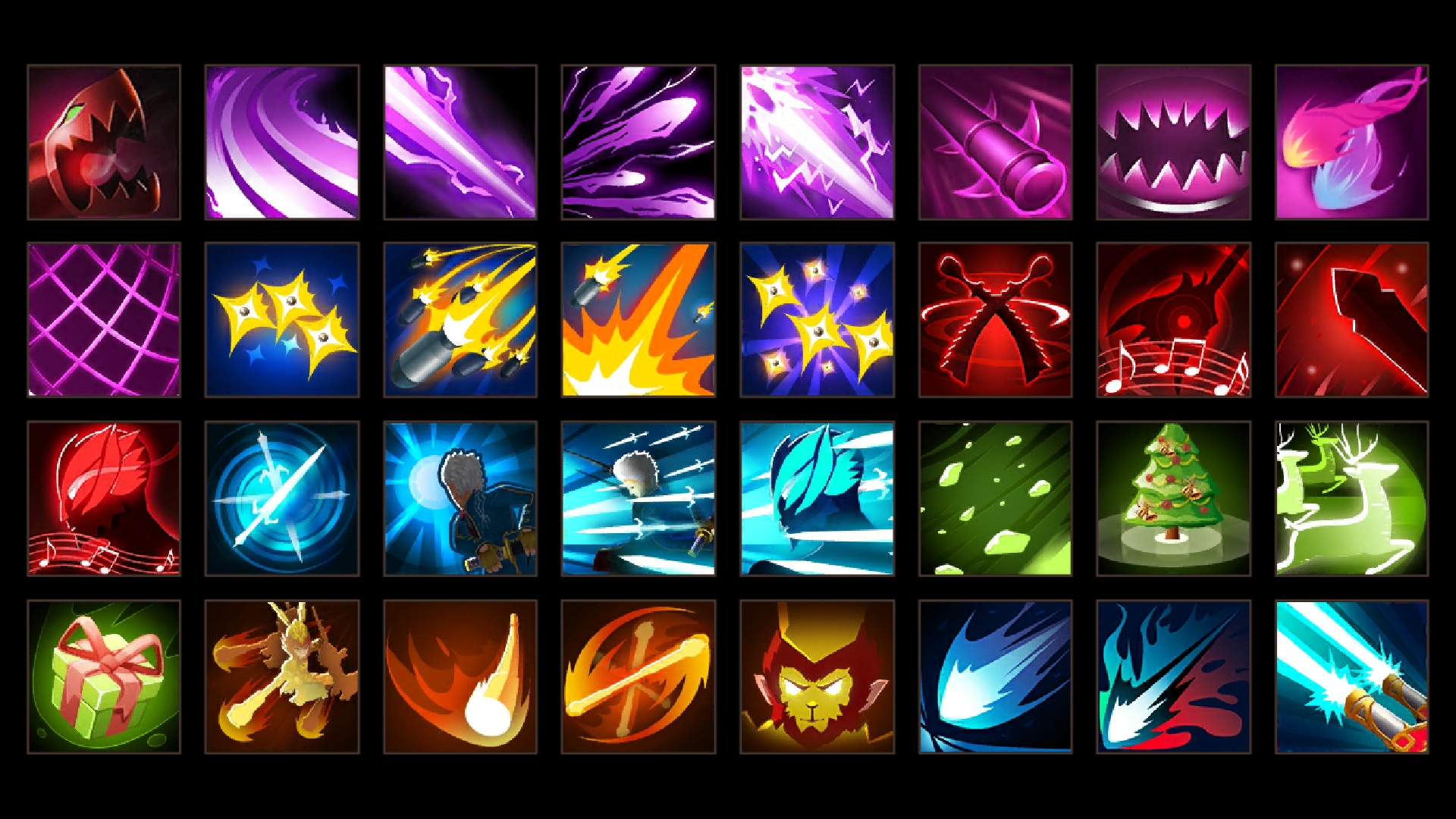 在二维资源创建的340+ Fantasy Skill Icons Set - 虚幻引擎商城