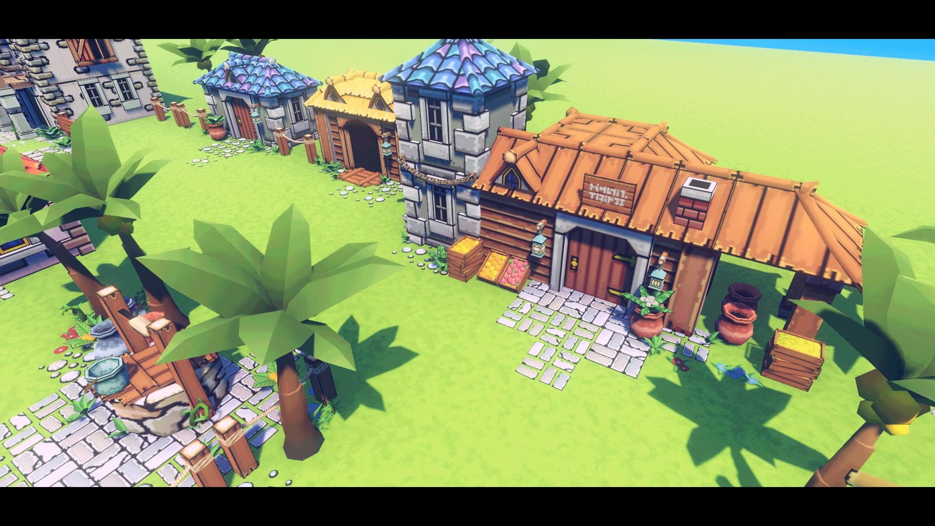 Retro Dungeons - The Modular Village in Environments - UE Marketplace
