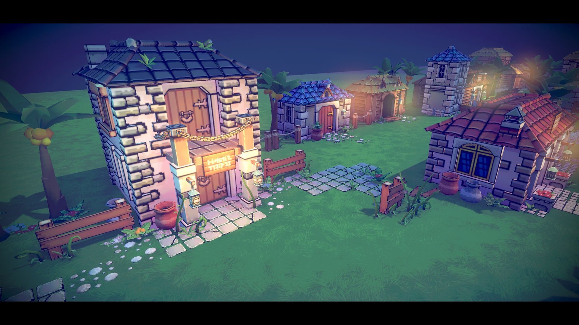 Retro Dungeons - The Modular Village in Environments - UE Marketplace