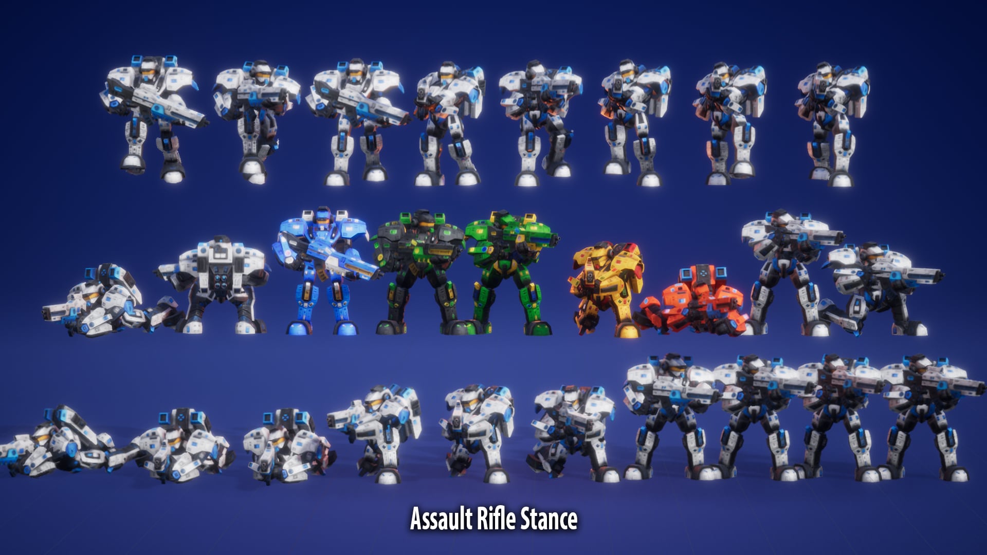 Robot Hero : Modular HP in Characters - UE Marketplace