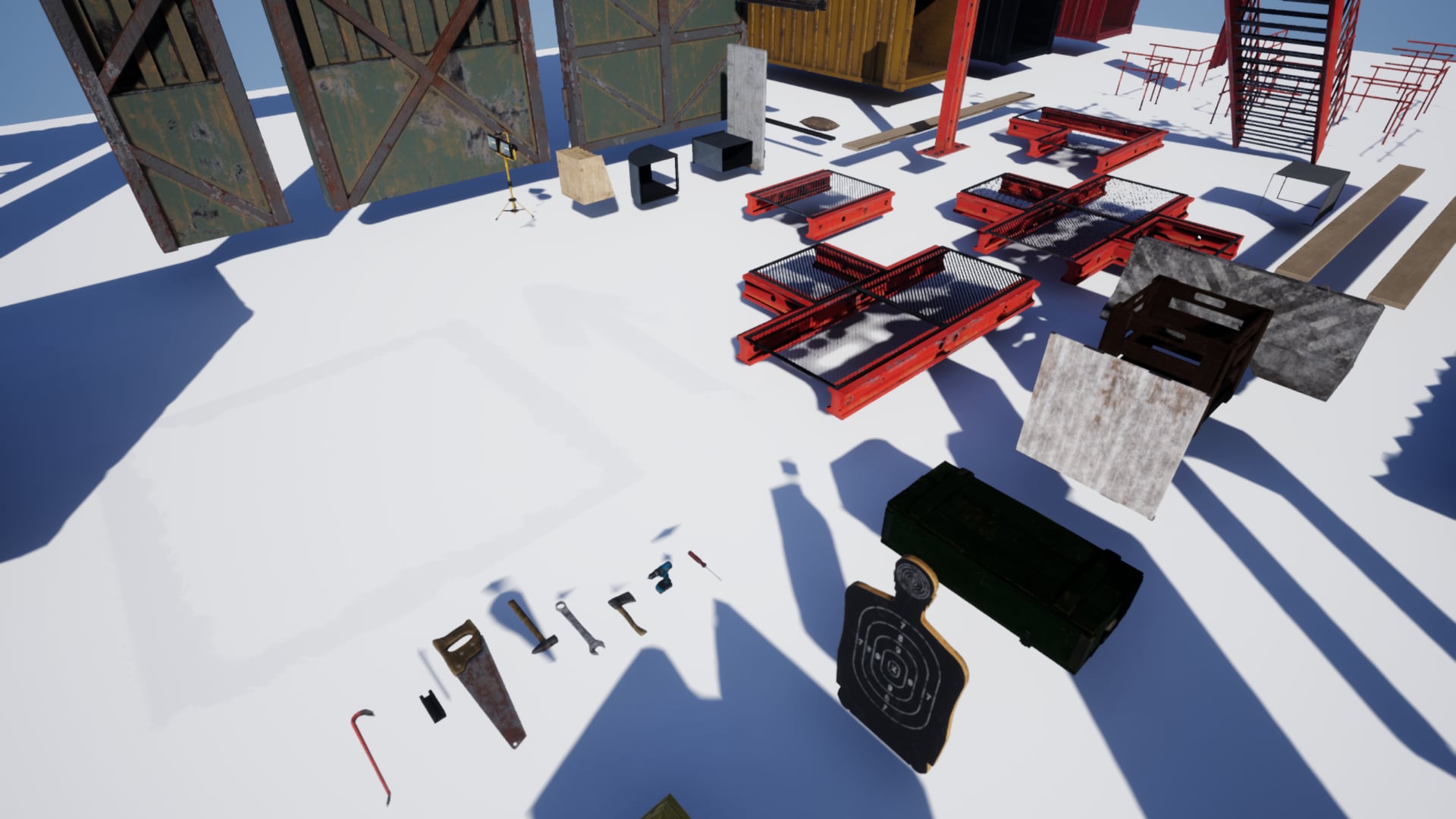 FPS Tactical Camp in Props - UE Marketplace