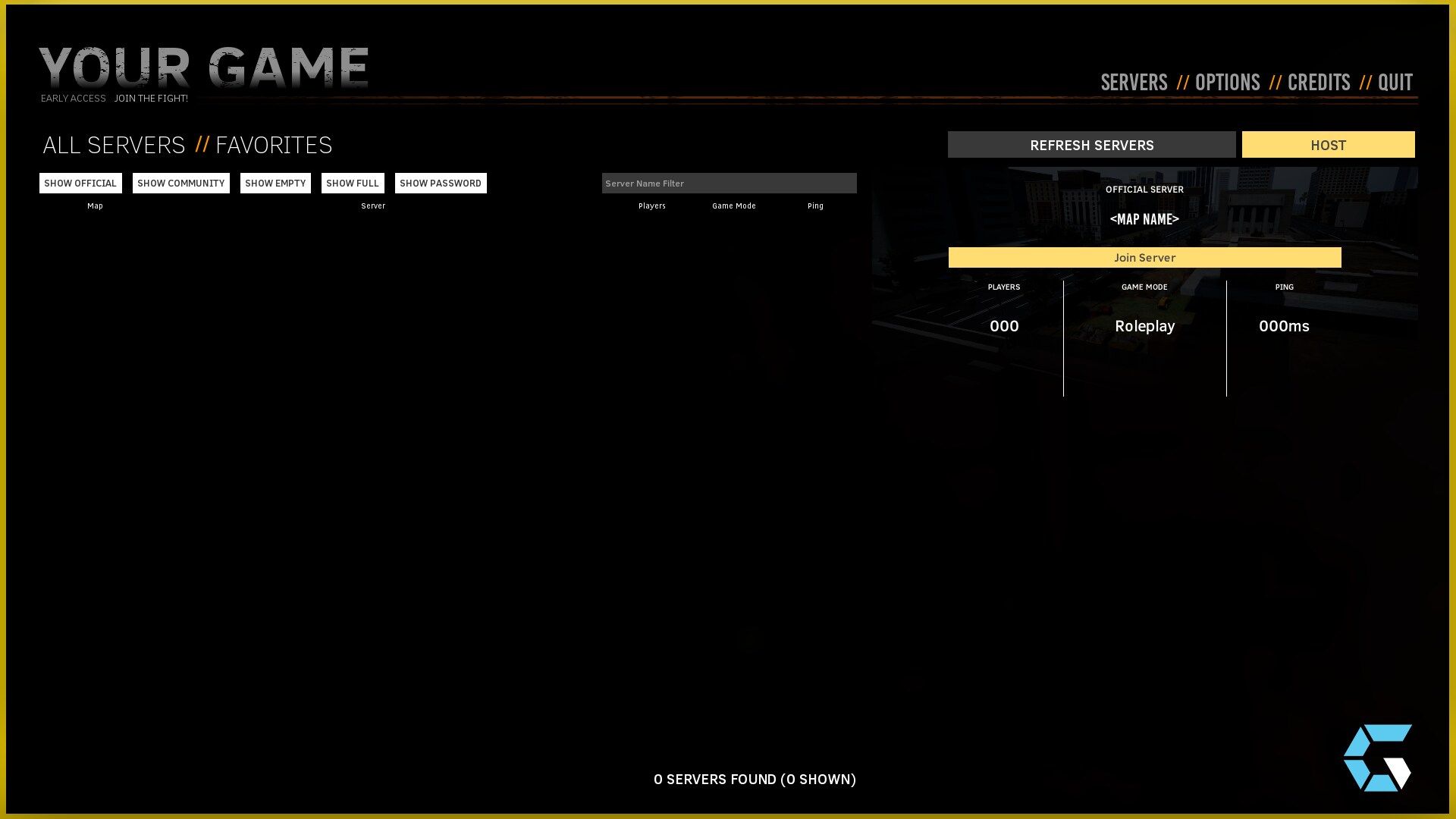 Advanced Main Menu V1 in Blueprints - UE Marketplace