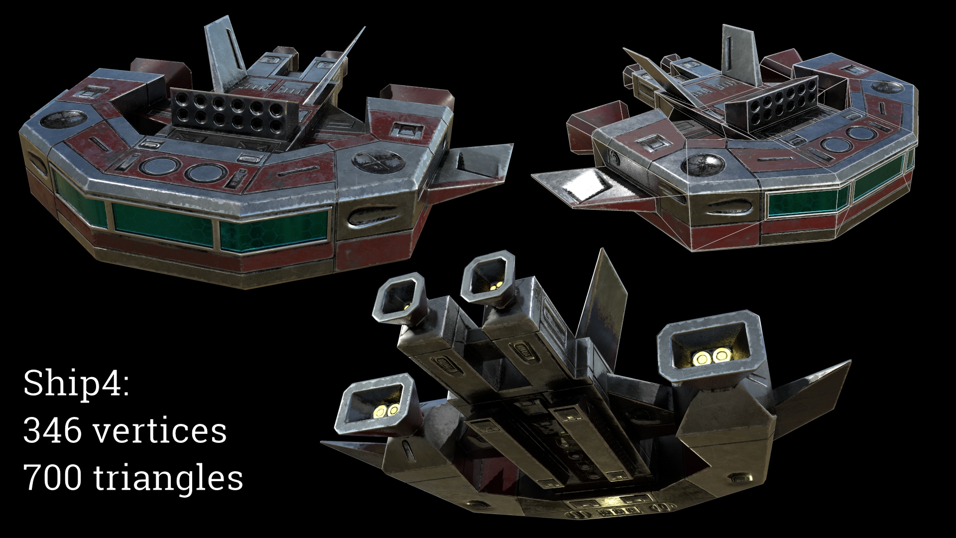 Spaceships 3d set in Props - UE Marketplace