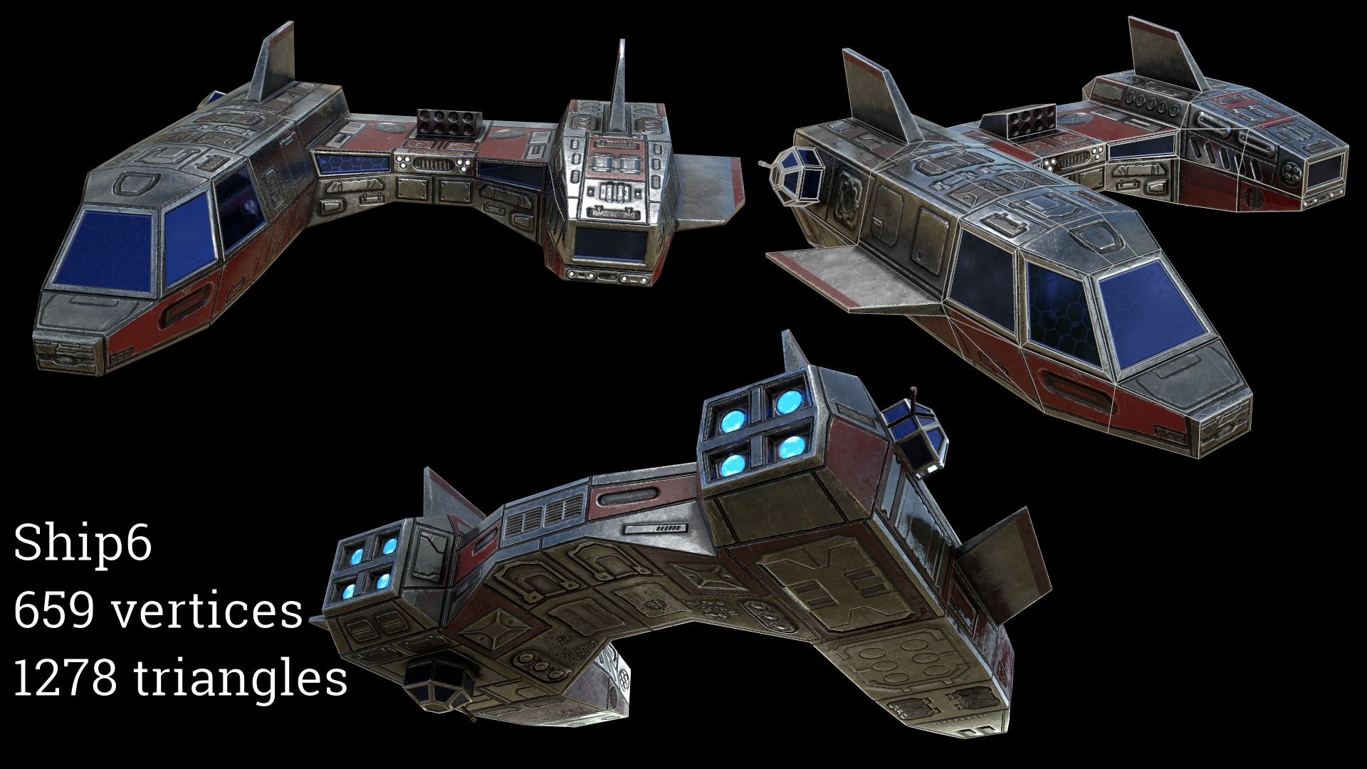 Spaceships 3d set in Props - UE Marketplace