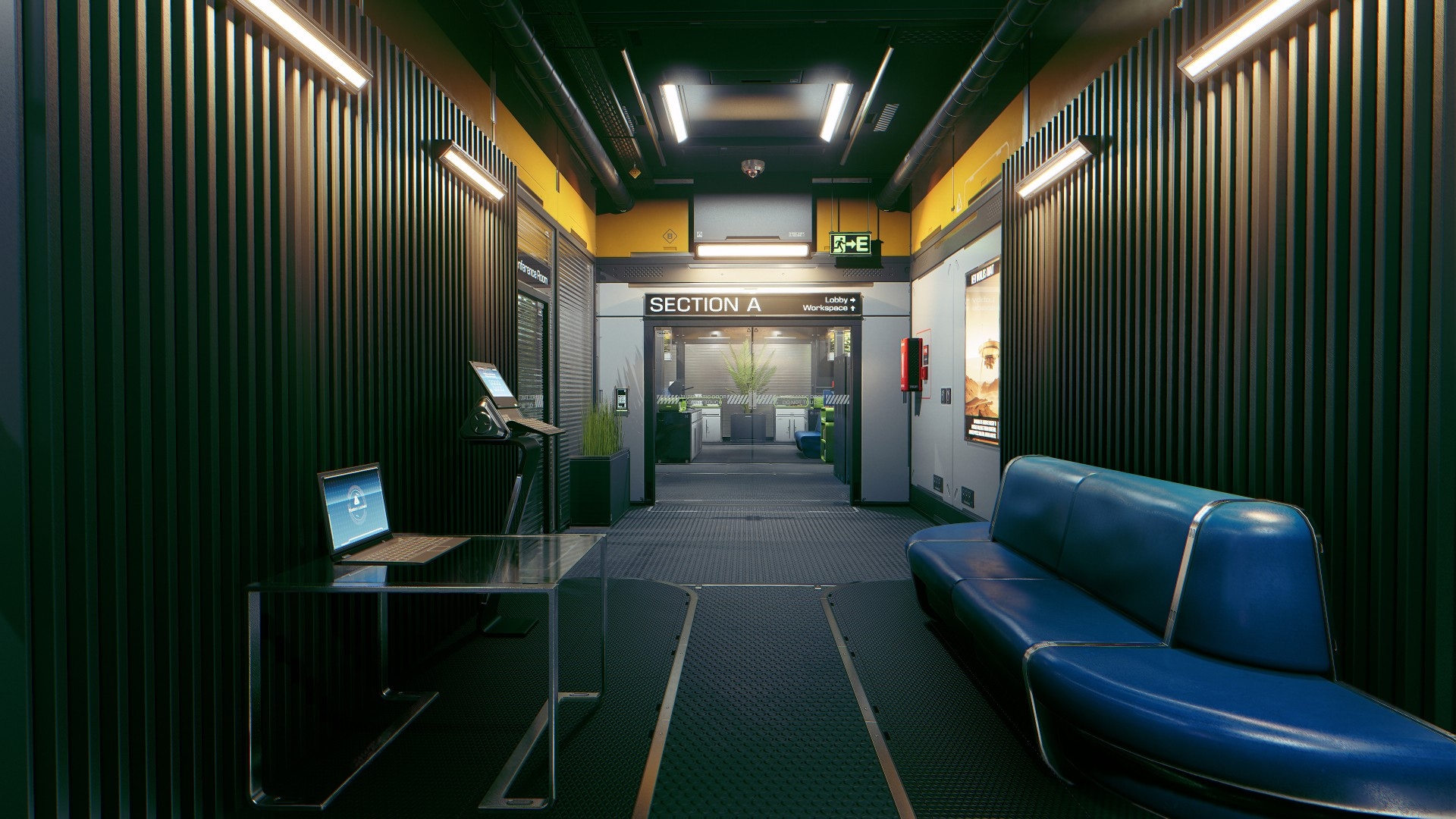 Sci-Fi Office in Environments - UE Marketplace