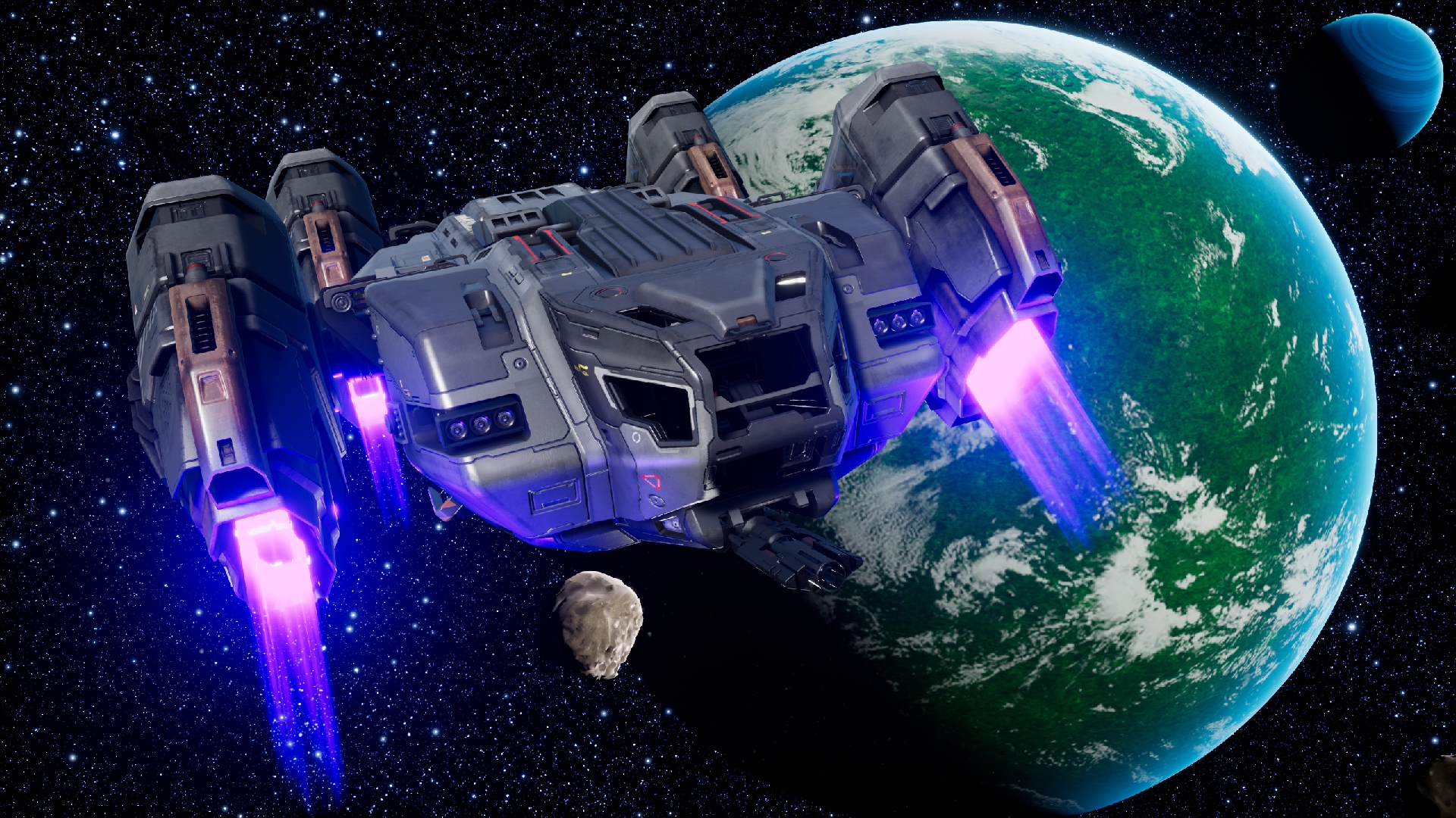 SciFi Lander Spaceship with Playable Flight System in Props - UE ...