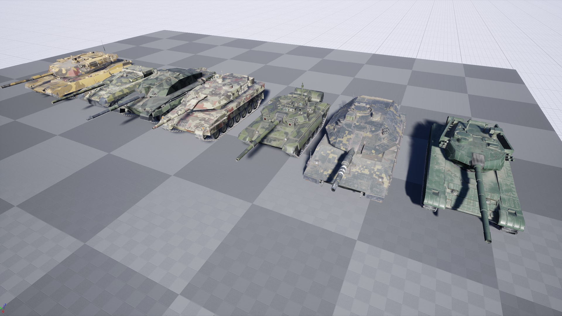 Battle Tanks Collection in Characters - UE Marketplace