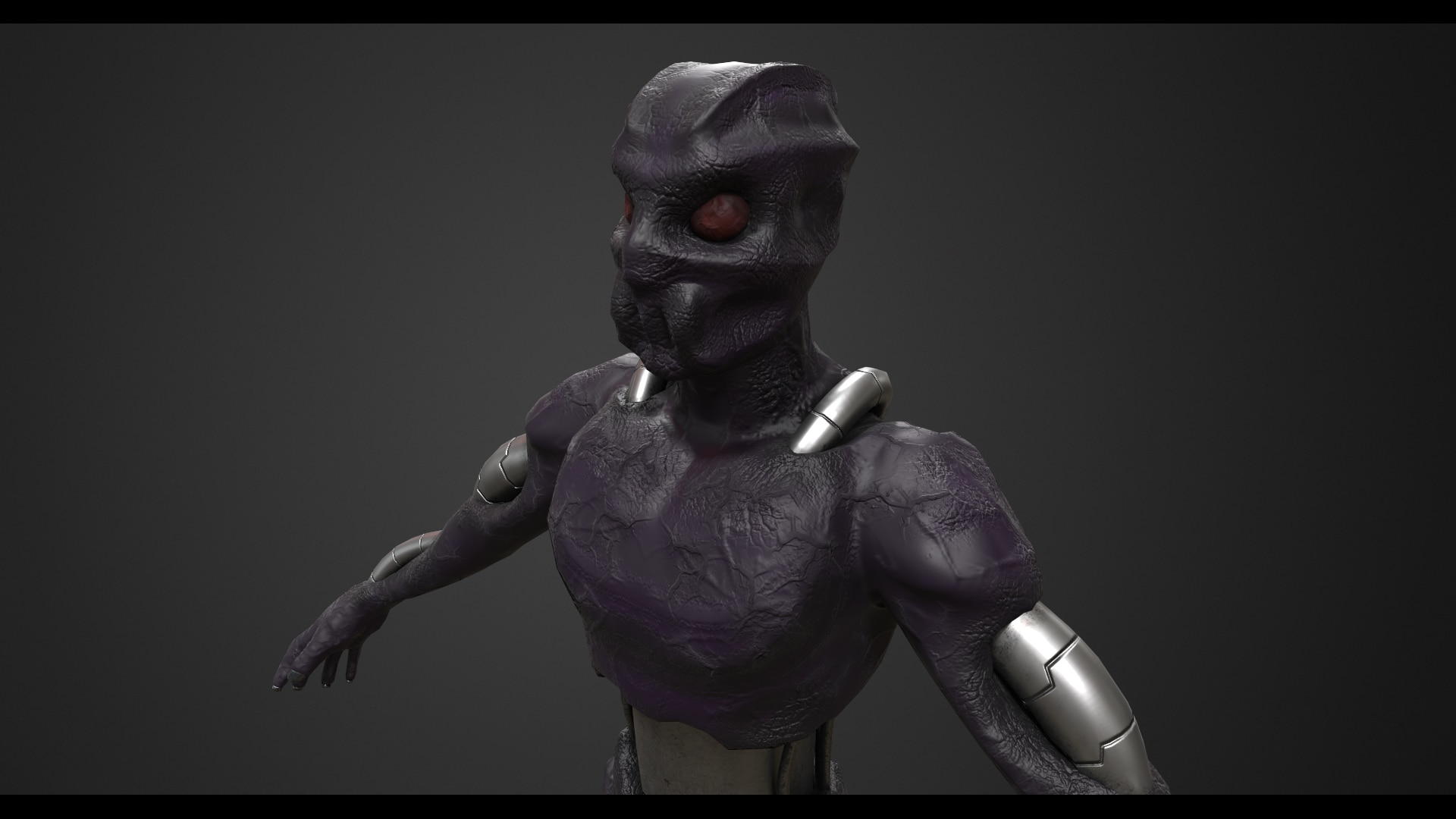 Humanoid Biomech in Characters - UE Marketplace