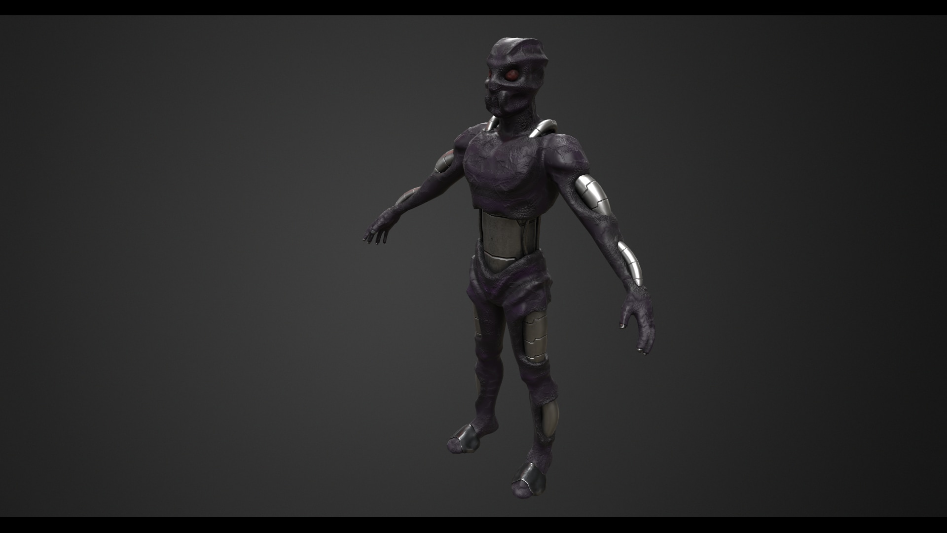 Humanoid Biomech in Characters - UE Marketplace