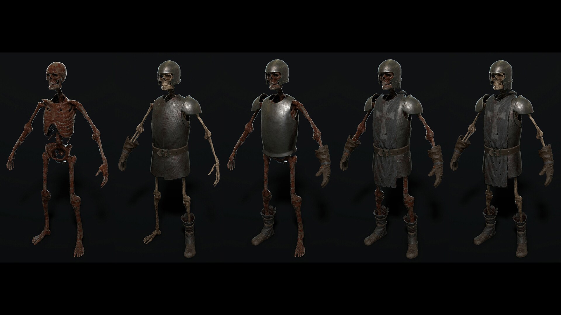 Skeleton set in Characters - UE Marketplace