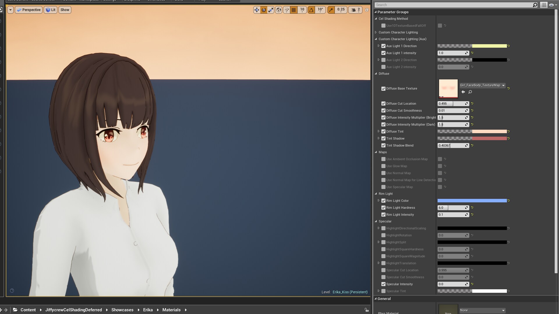 JIFFYCREW CEL SHADING (DEFERRED) in Materials - UE Marketplace