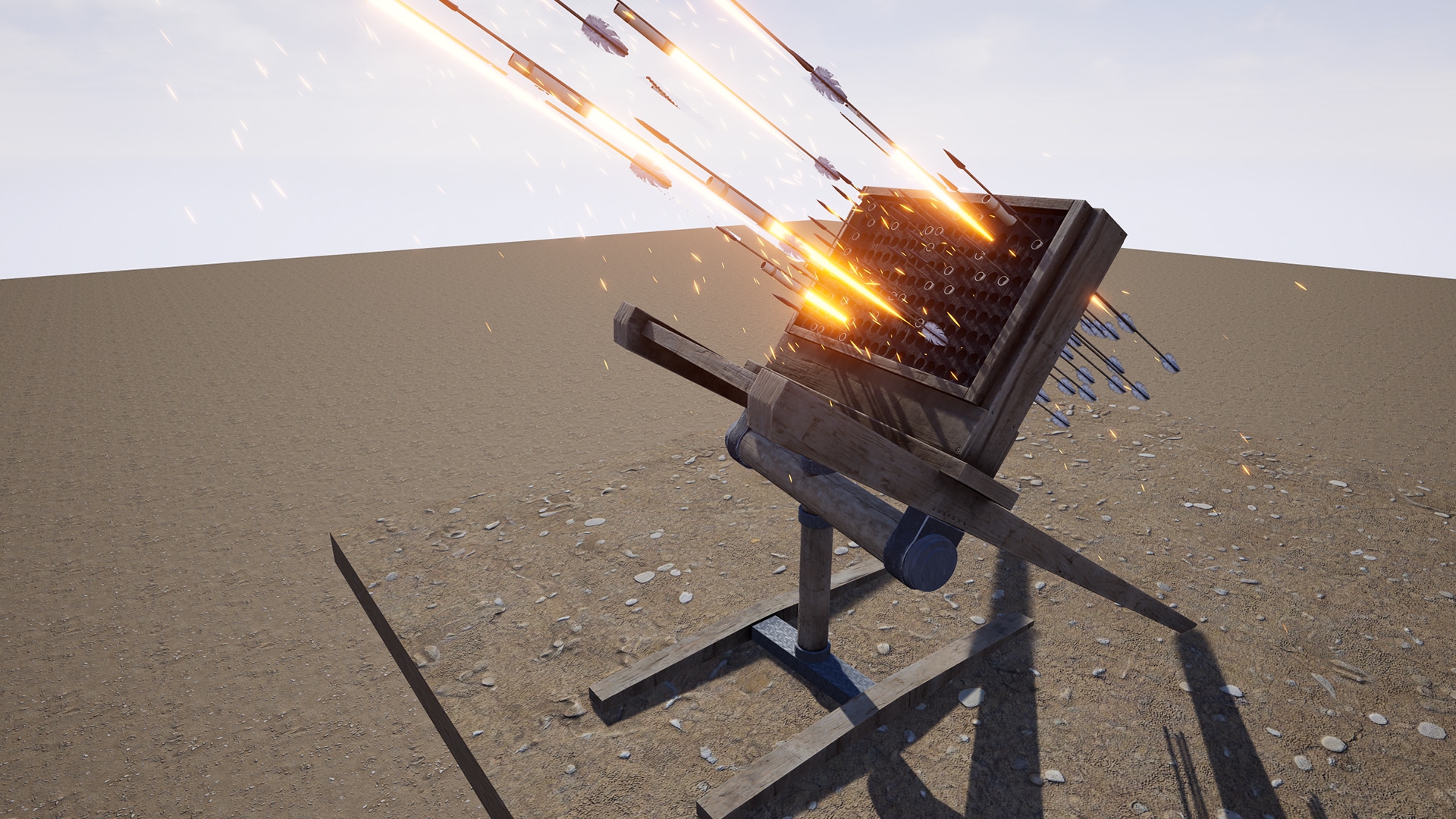 Medieval Weapon Hwacha Blueprint System in Blueprints - UE Marketplace