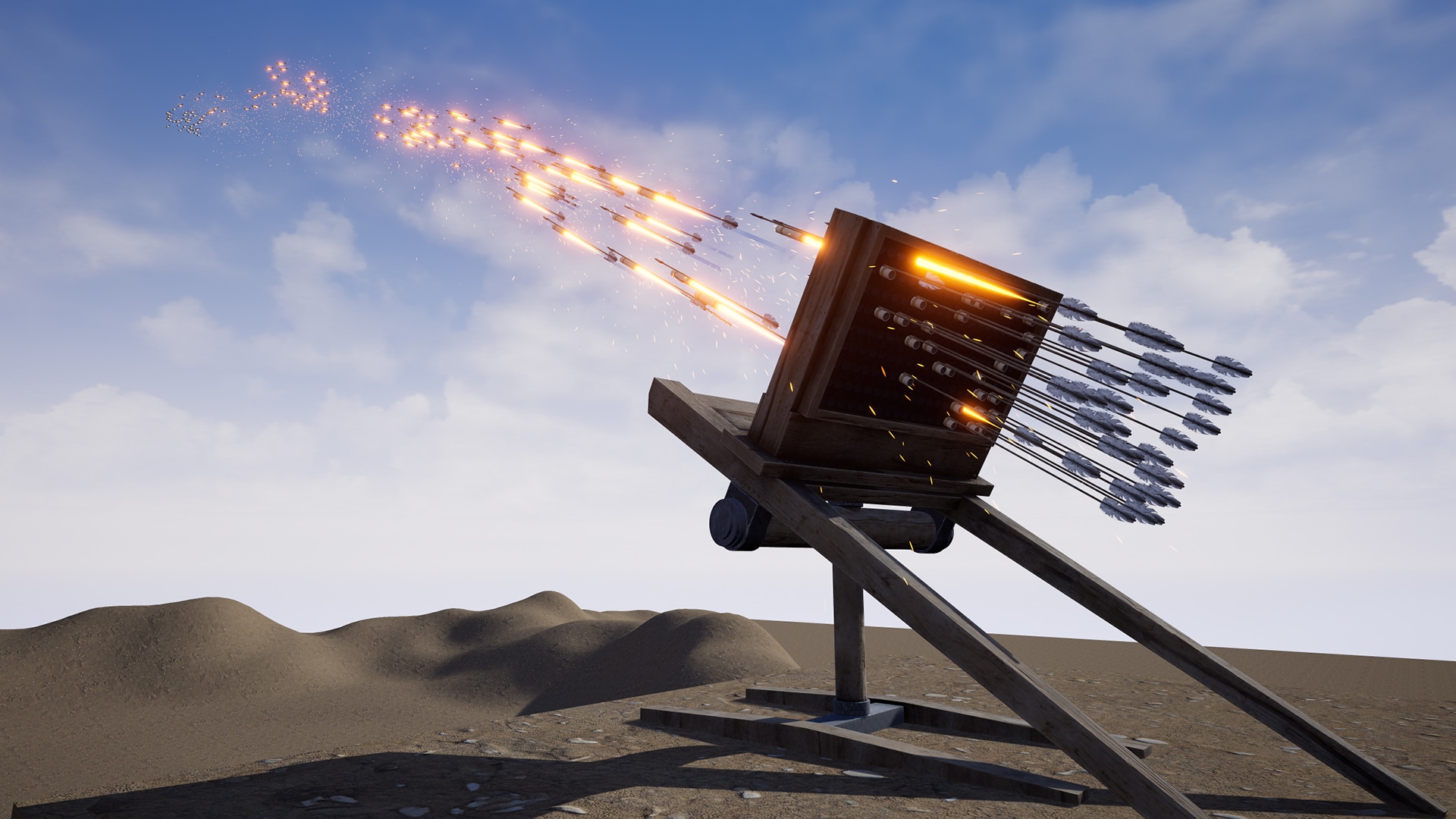 Medieval Weapon Hwacha Blueprint System in Blueprints - UE Marketplace