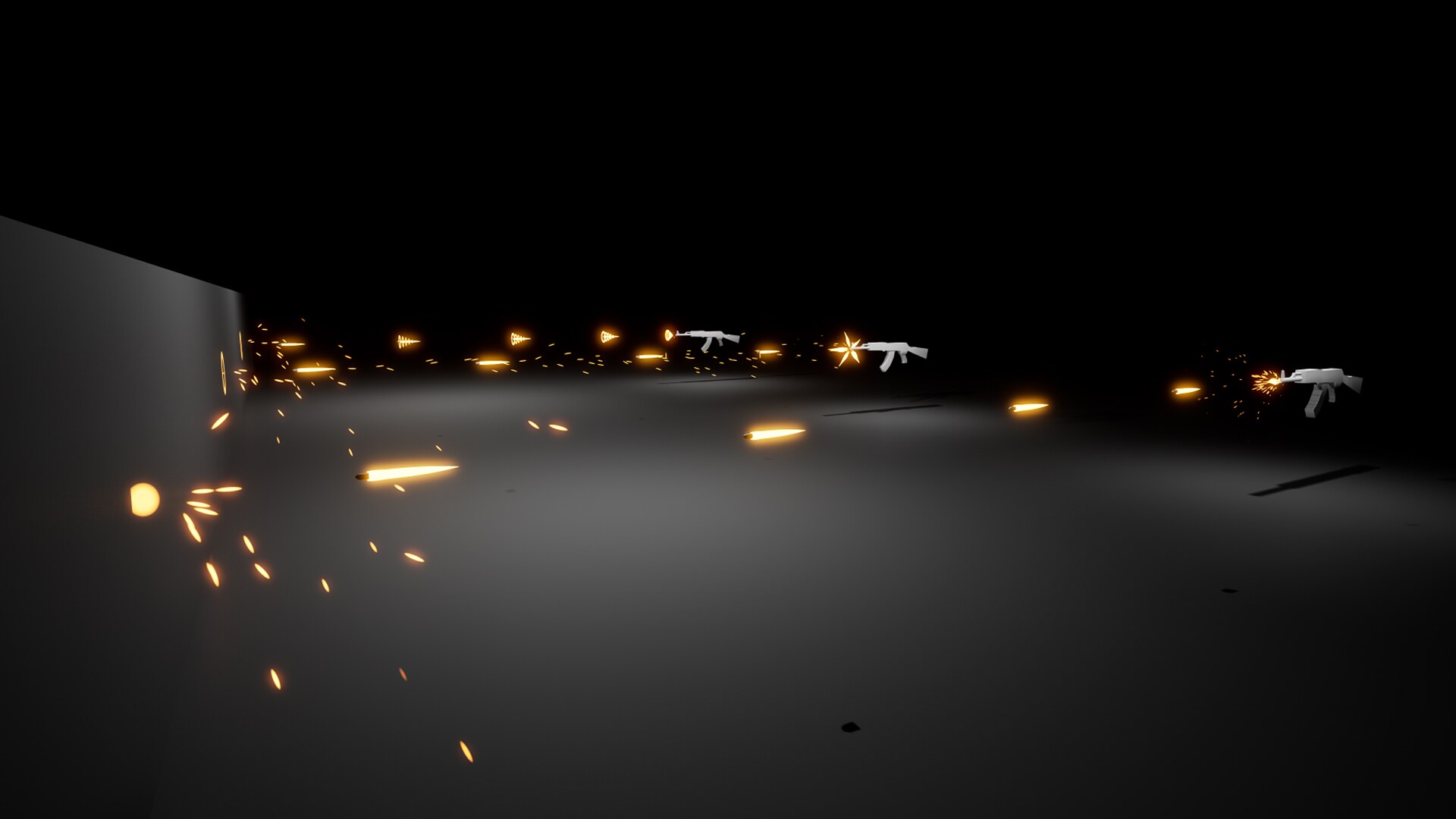 Stylized Shooting VFX Niagara (Muzzle - Bullet Trail - Impact) in ...