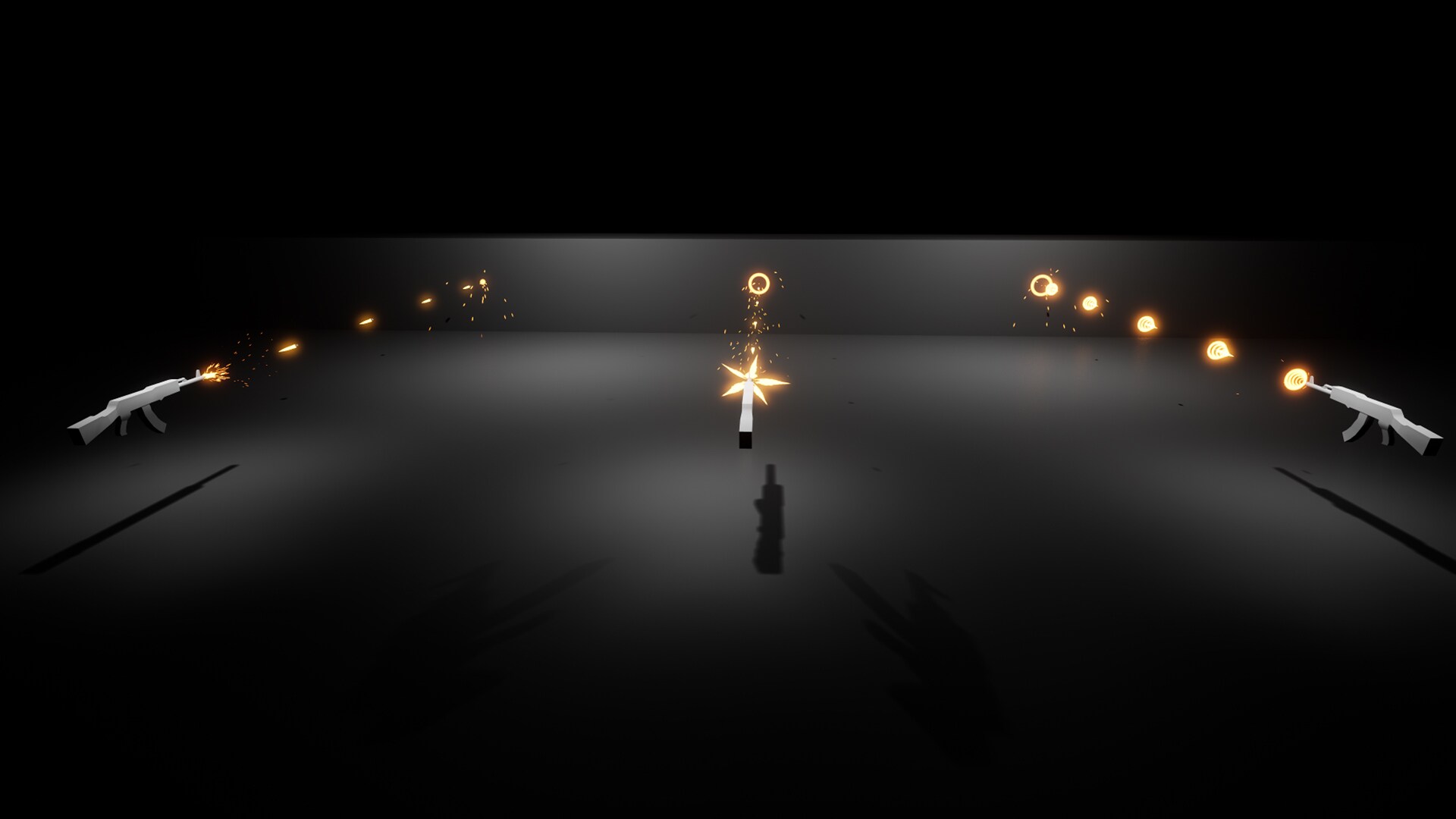 Stylized Shooting VFX Niagara (Muzzle - Bullet Trail - Impact), 카테고리 ...