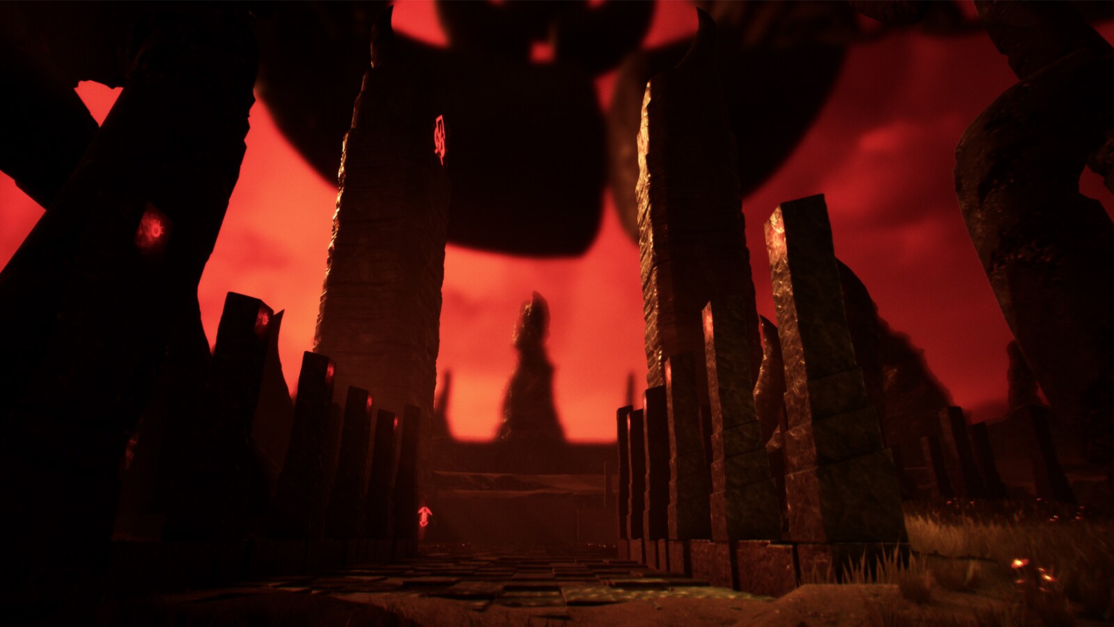 Hell Temple Ruins w/Procedural Block Tiling System in Environments - UE ...