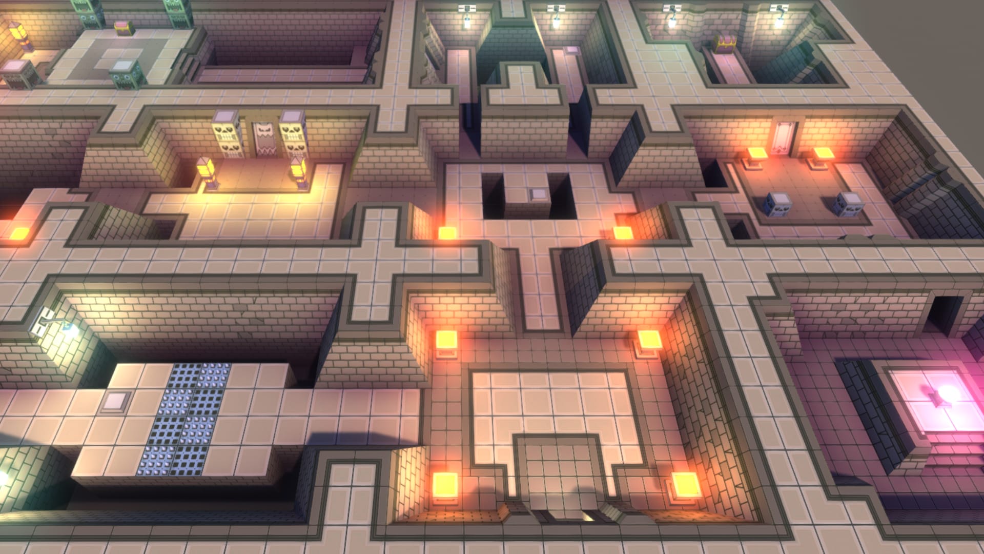 Retro Dungeons - The Labyrinth：環境 - UE マーケットプレイス