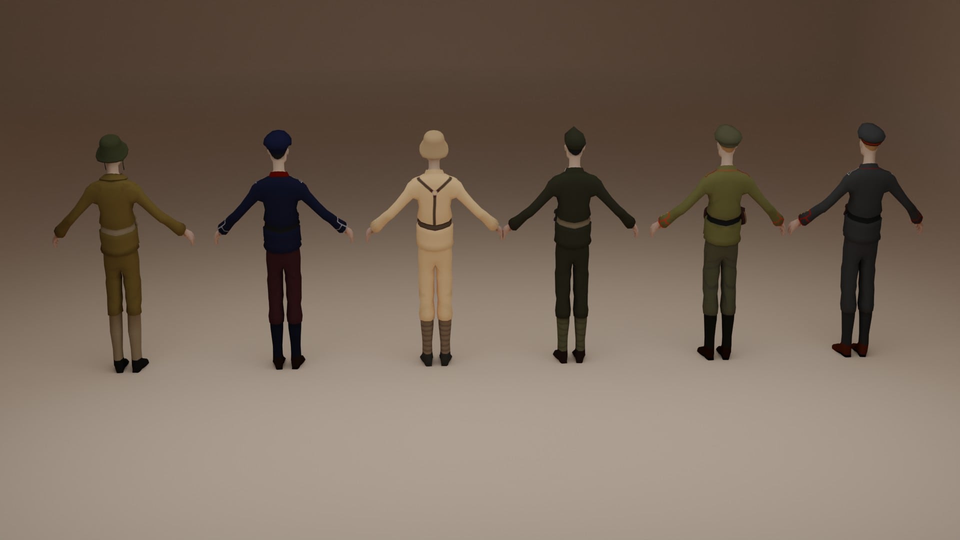 Stylized WW1 Characters, 카테고리 캐릭터 - UE 마켓플레이스